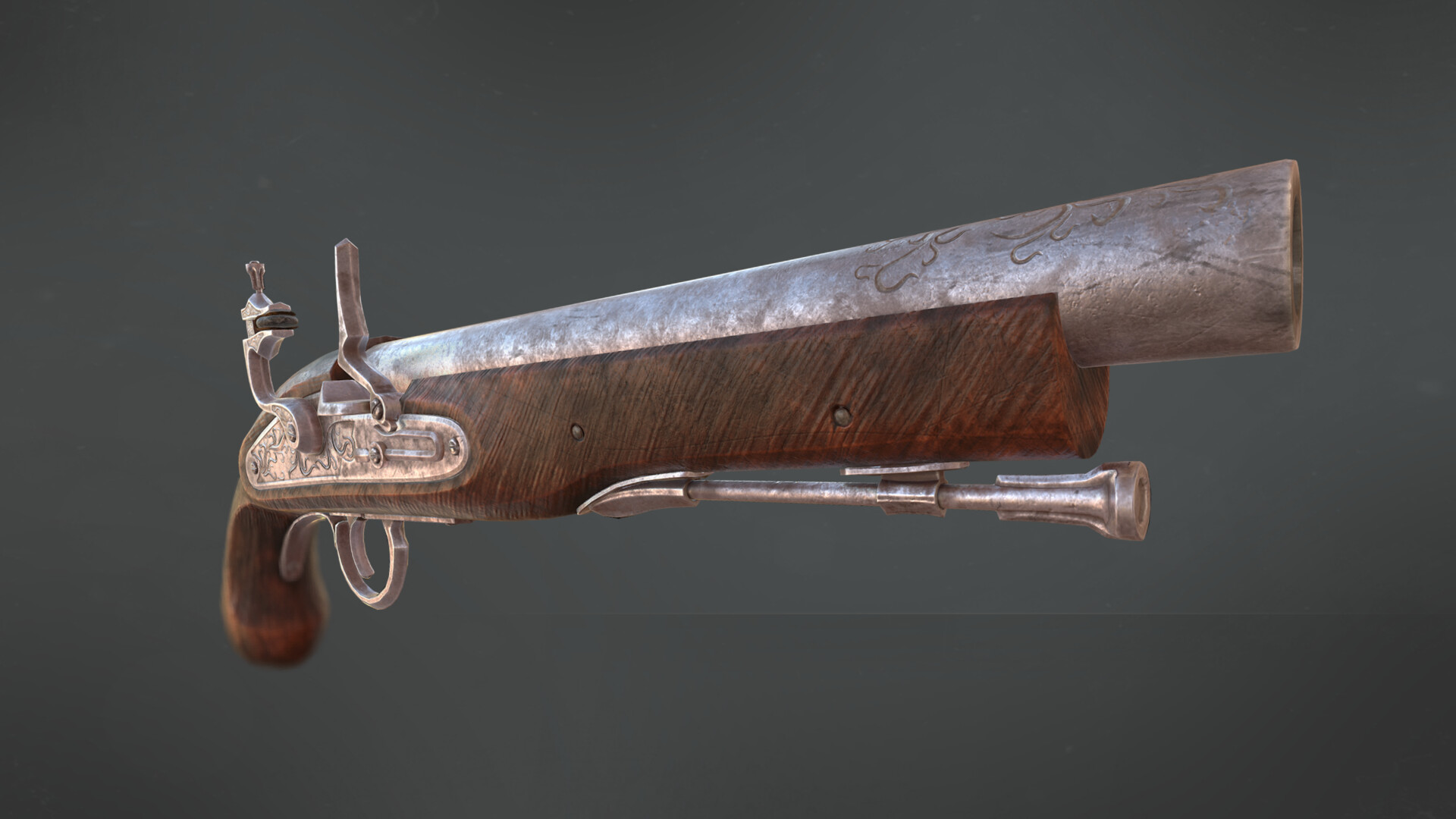 ArtStation - Flintlock Pistol