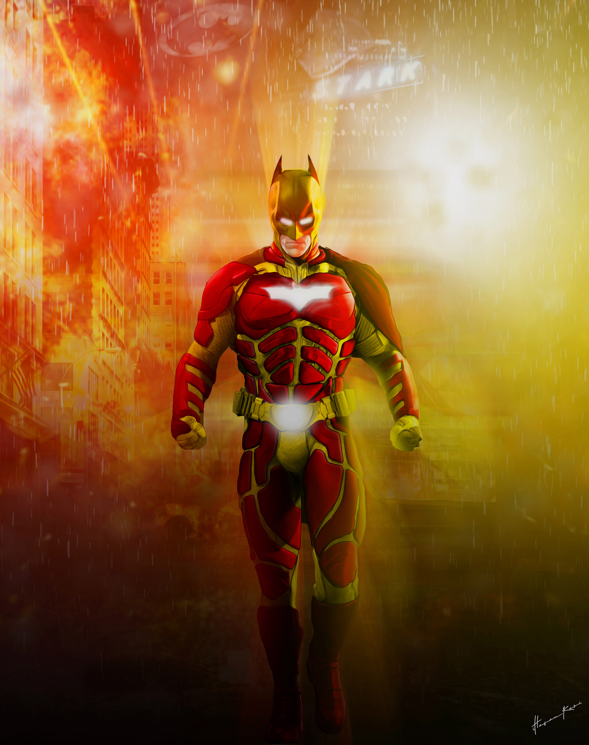 ArtStation - The Iron Bat