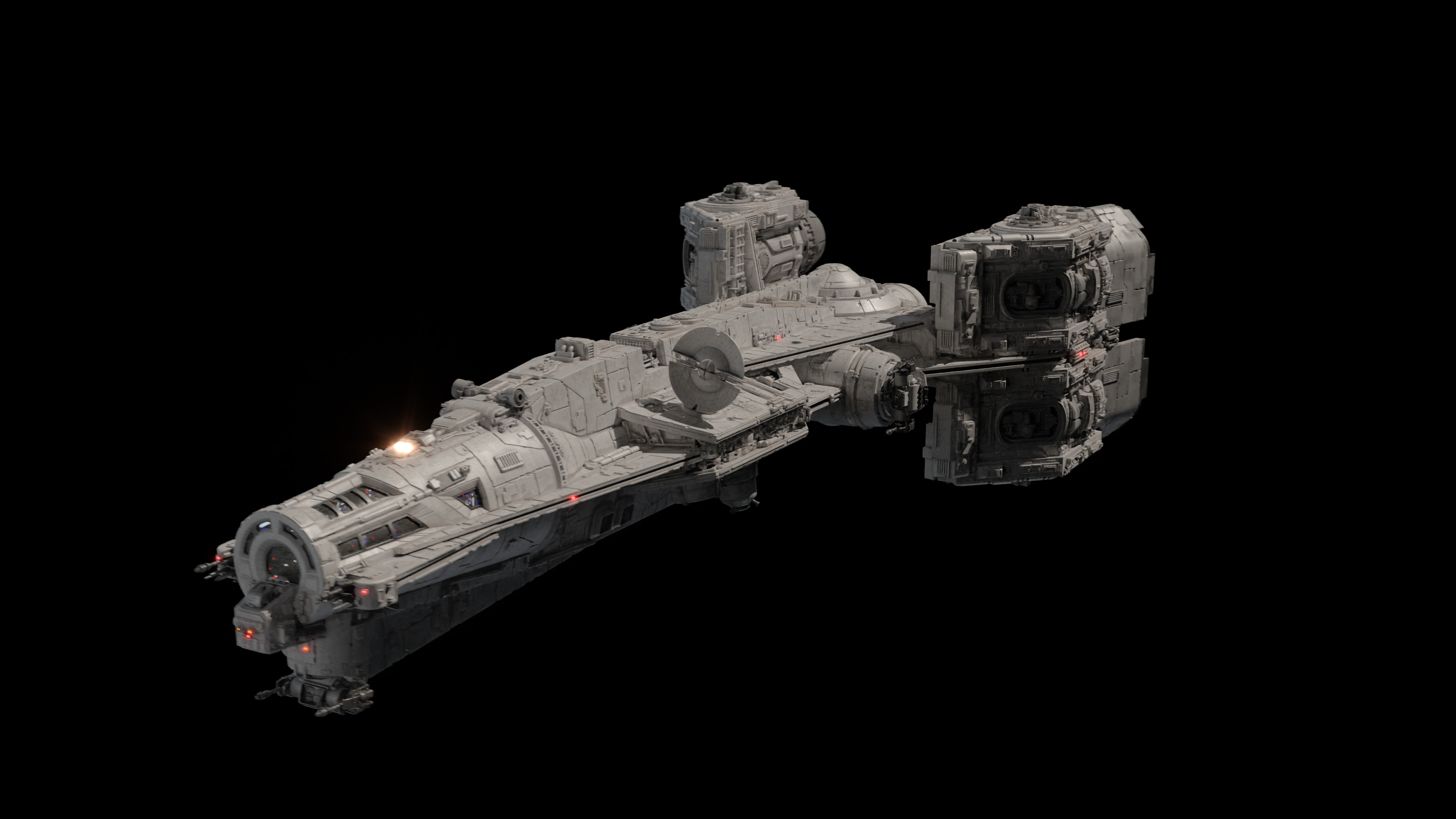 Howard Day - Star Wars Side-Project Background ships WIP#2