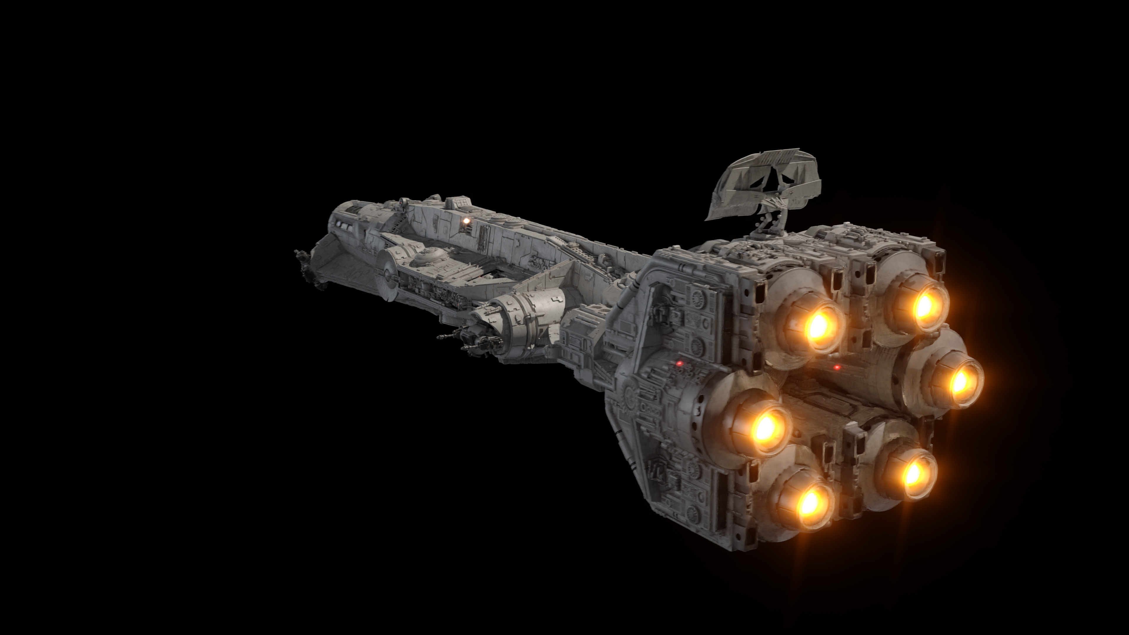 Howard Day - Star Wars Side-Project Background ships WIP#2