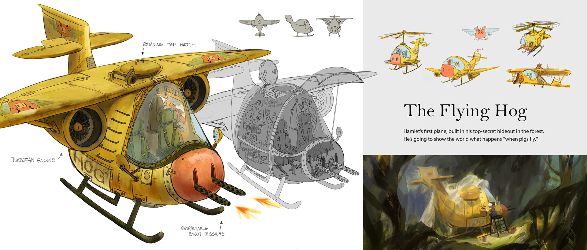 ArtStation - The Flying Hog