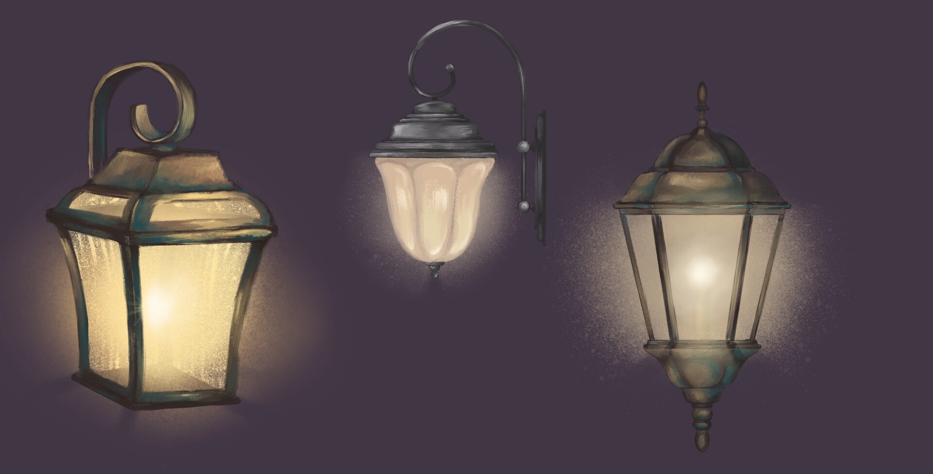ArtStation - Porch Light Assets