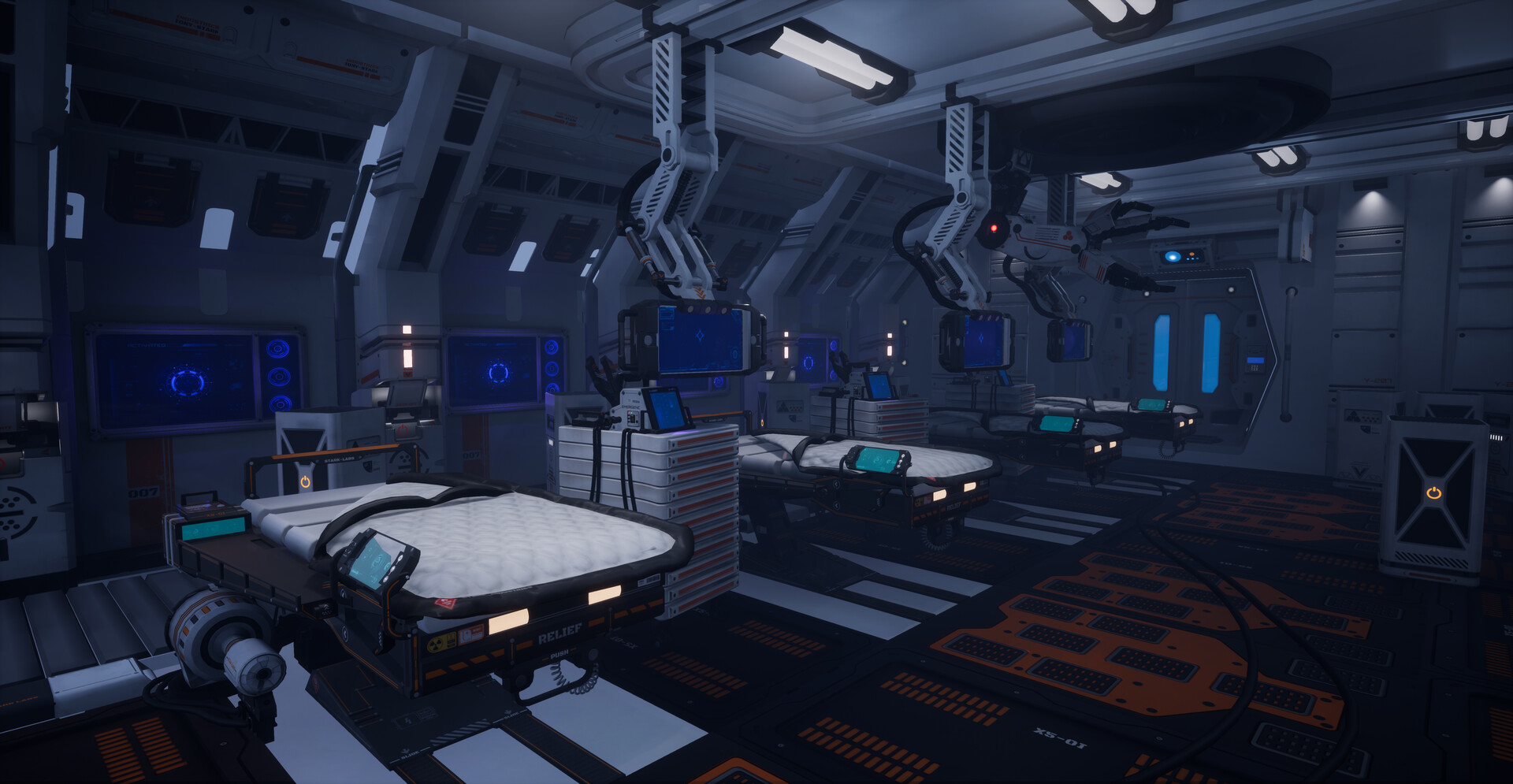 ArtStation - Sci-Fi Labortary - Game Art