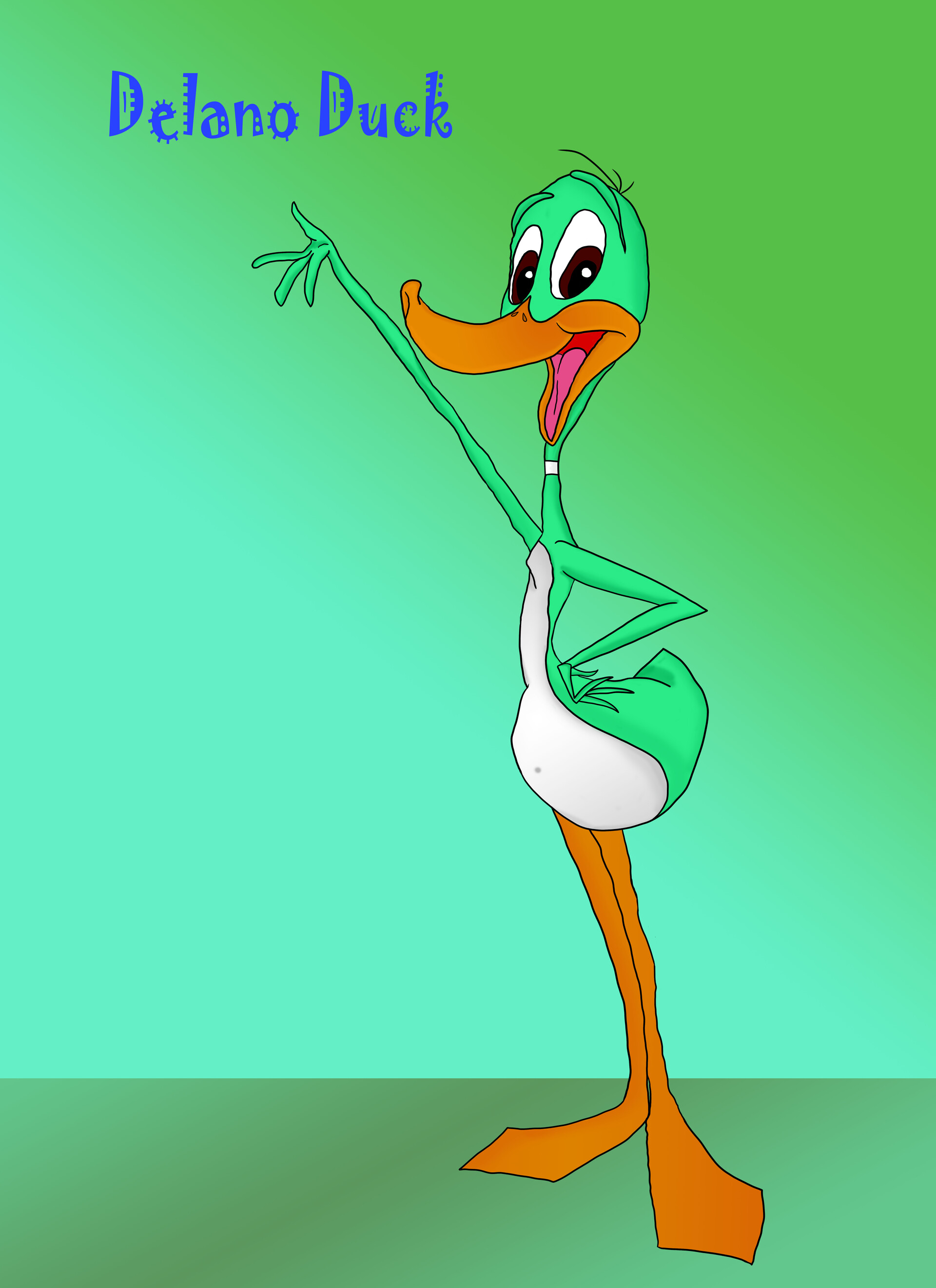 ArtStation - Delano Duck (Duck County)