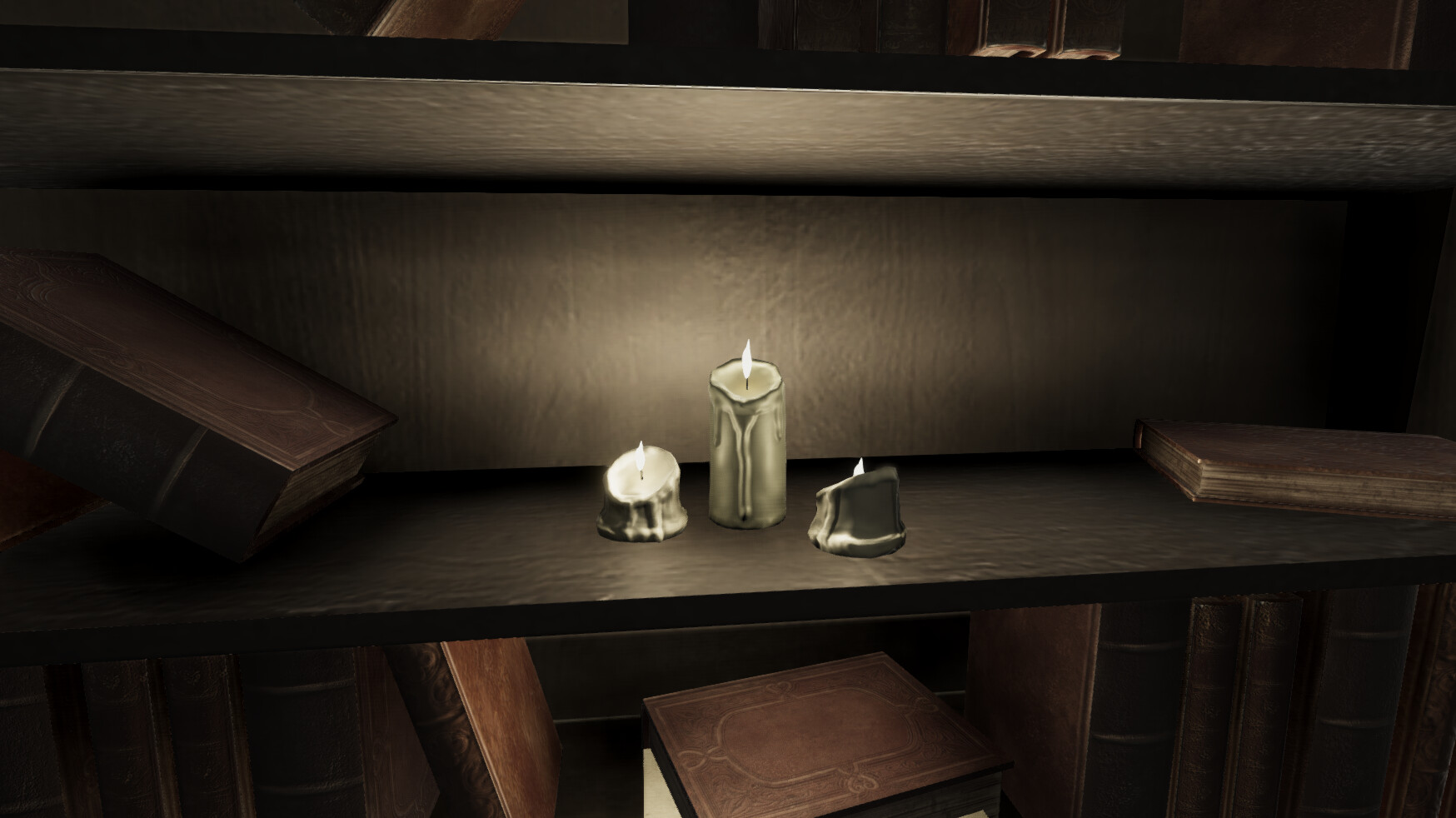 ArtStation - Candle game asset