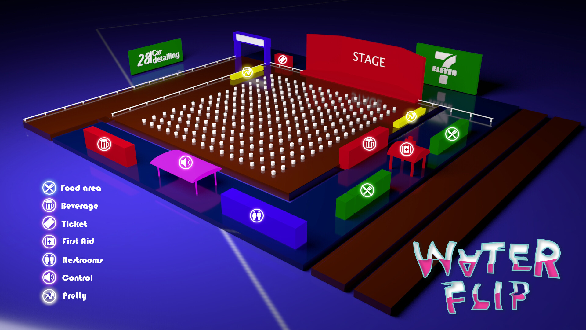 ArtStation - Water Flip 3D Modeling