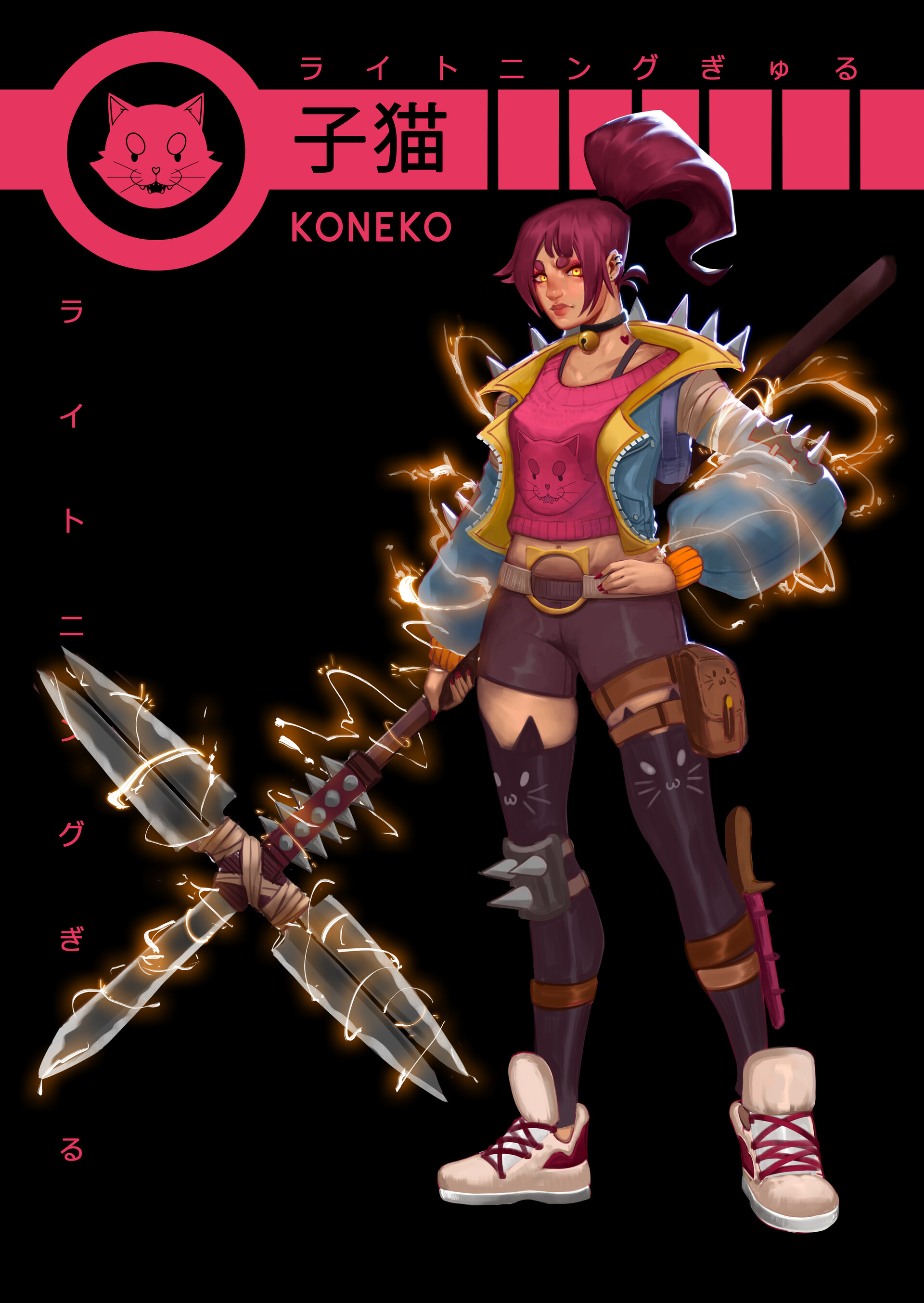 ArtStation - Kyoko - Kitten of Lighting