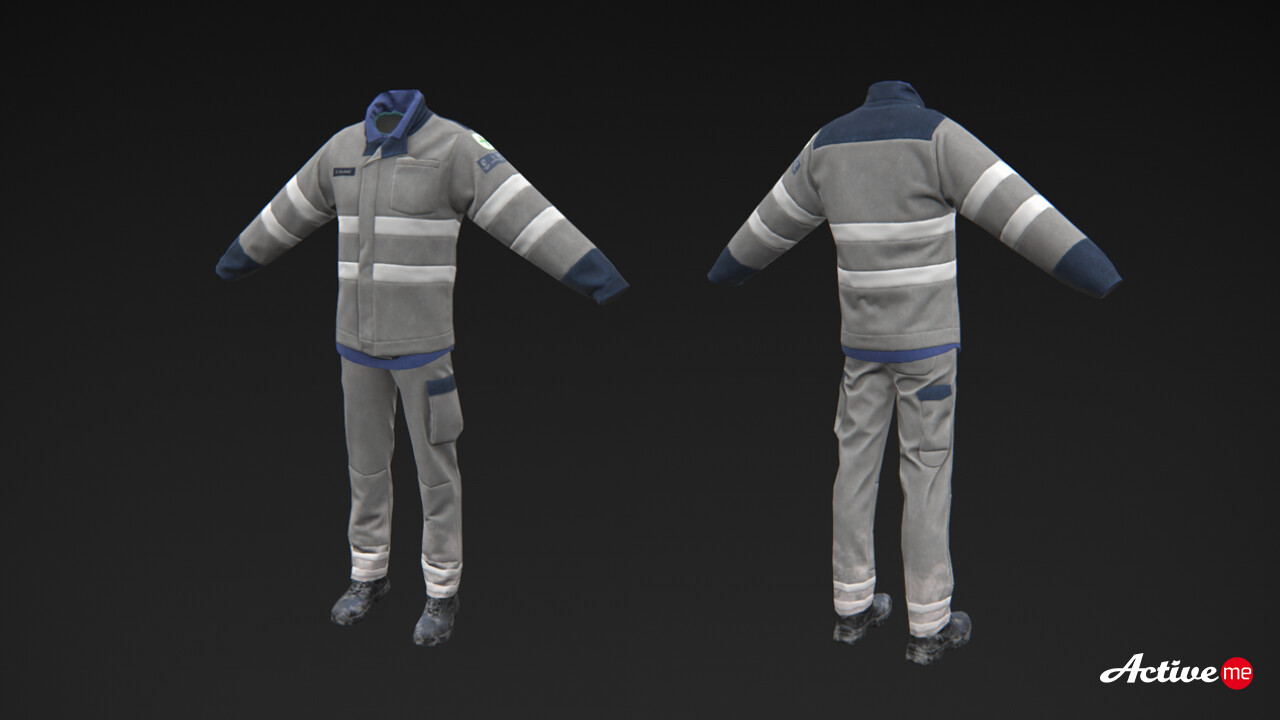 Mathieu Parole - Worker character