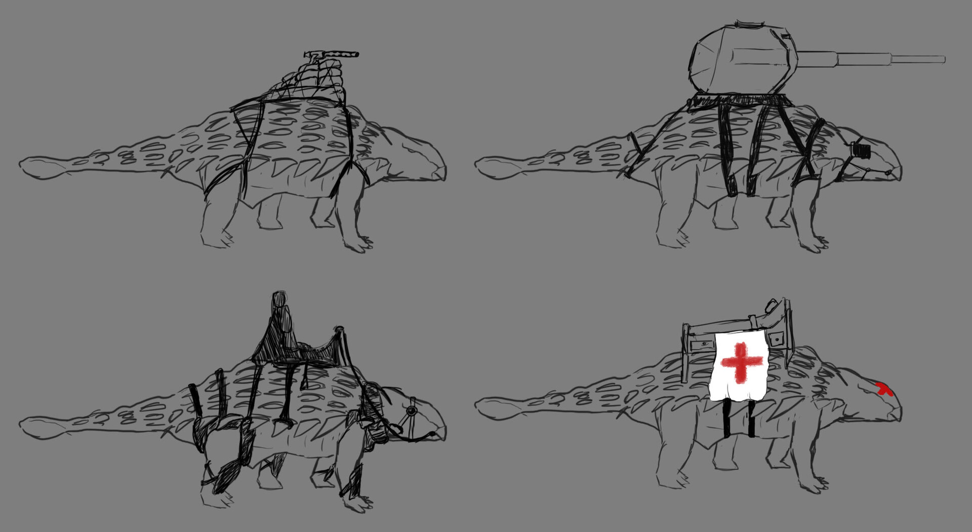 ArtStation - Dinosaur concepts