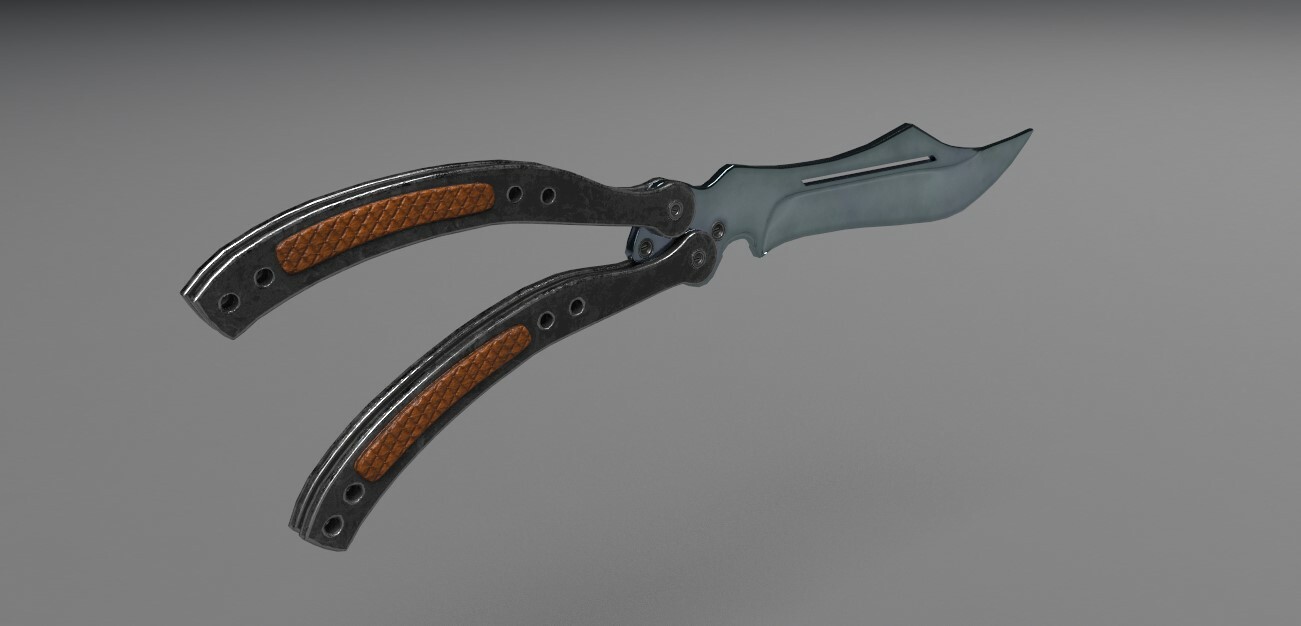 ArtStation - Butterfly Knife