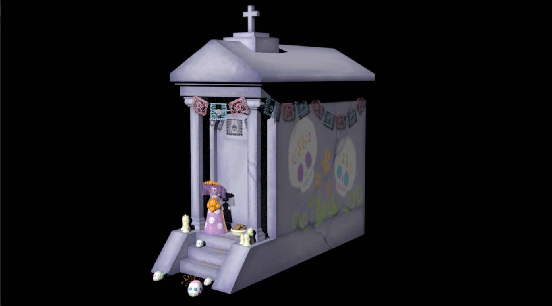 ArtStation - Tomb 3D Model