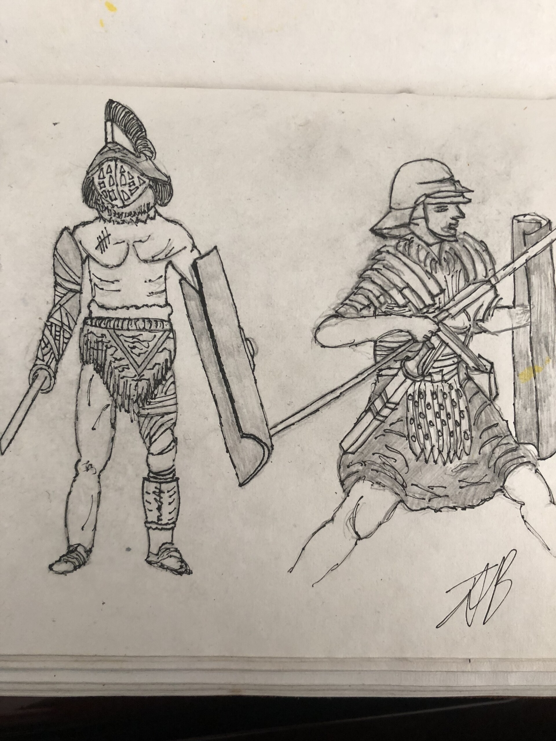 ArtStation - Roman + Gladiator