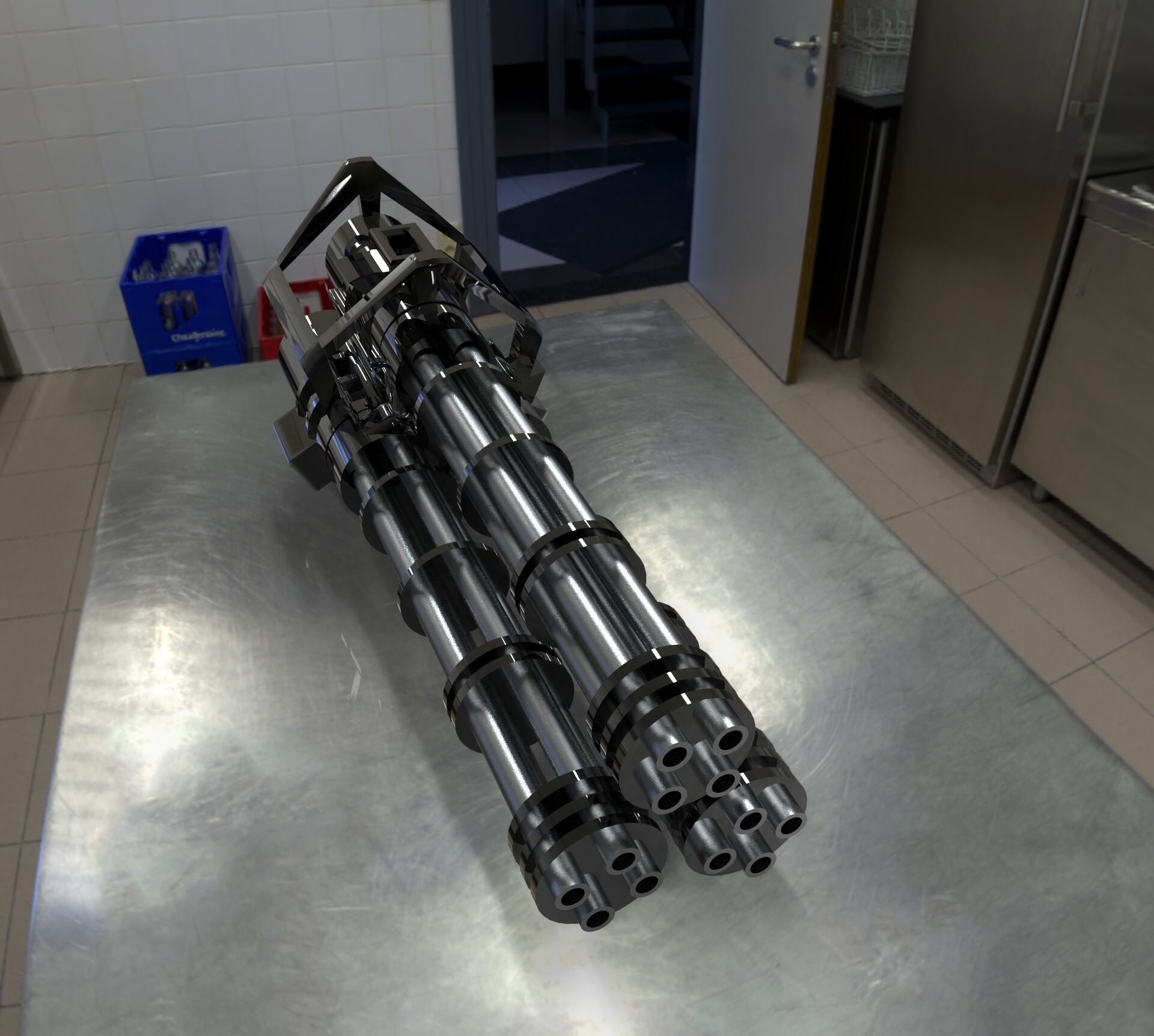 Hector Donoso - Triple minigun