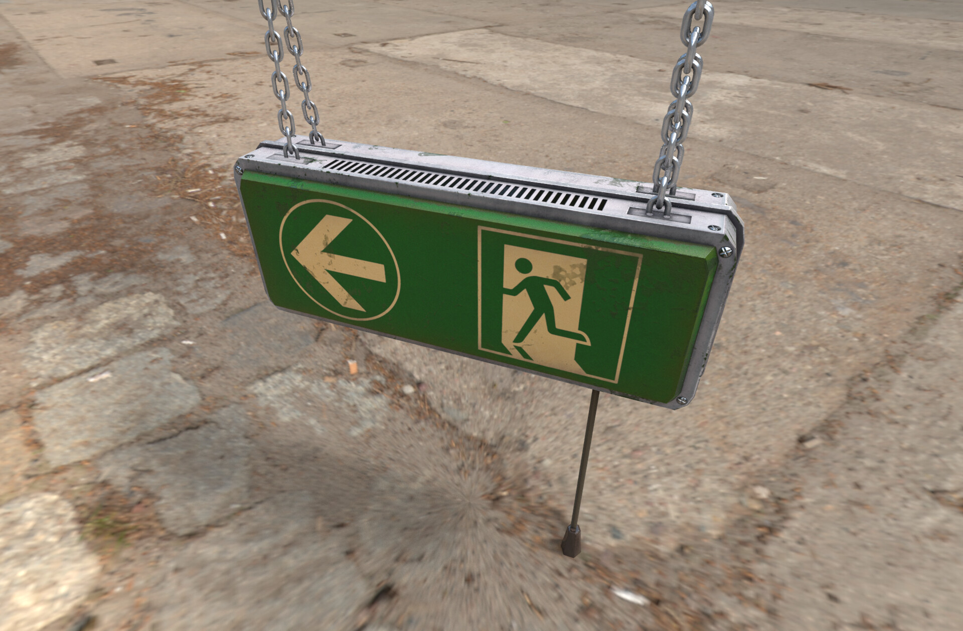 ArtStation - Emergency Escape Lighting