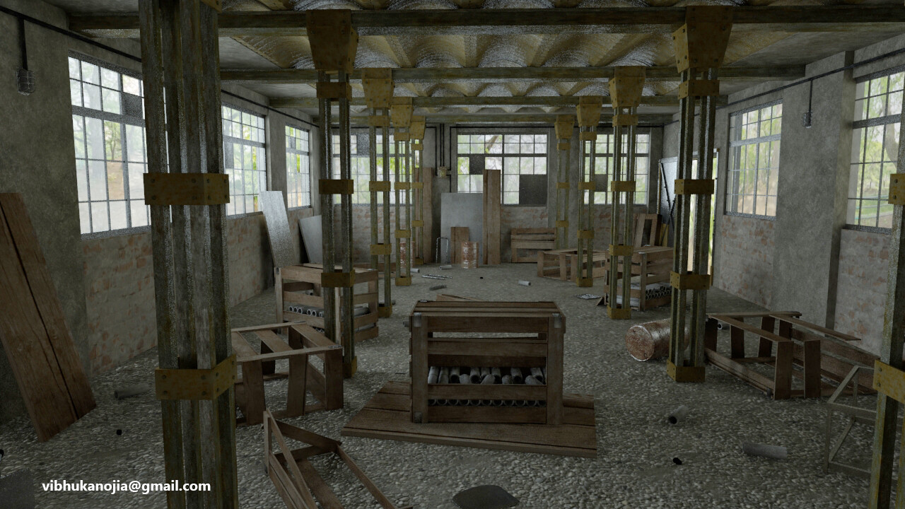 ArtStation - old factory