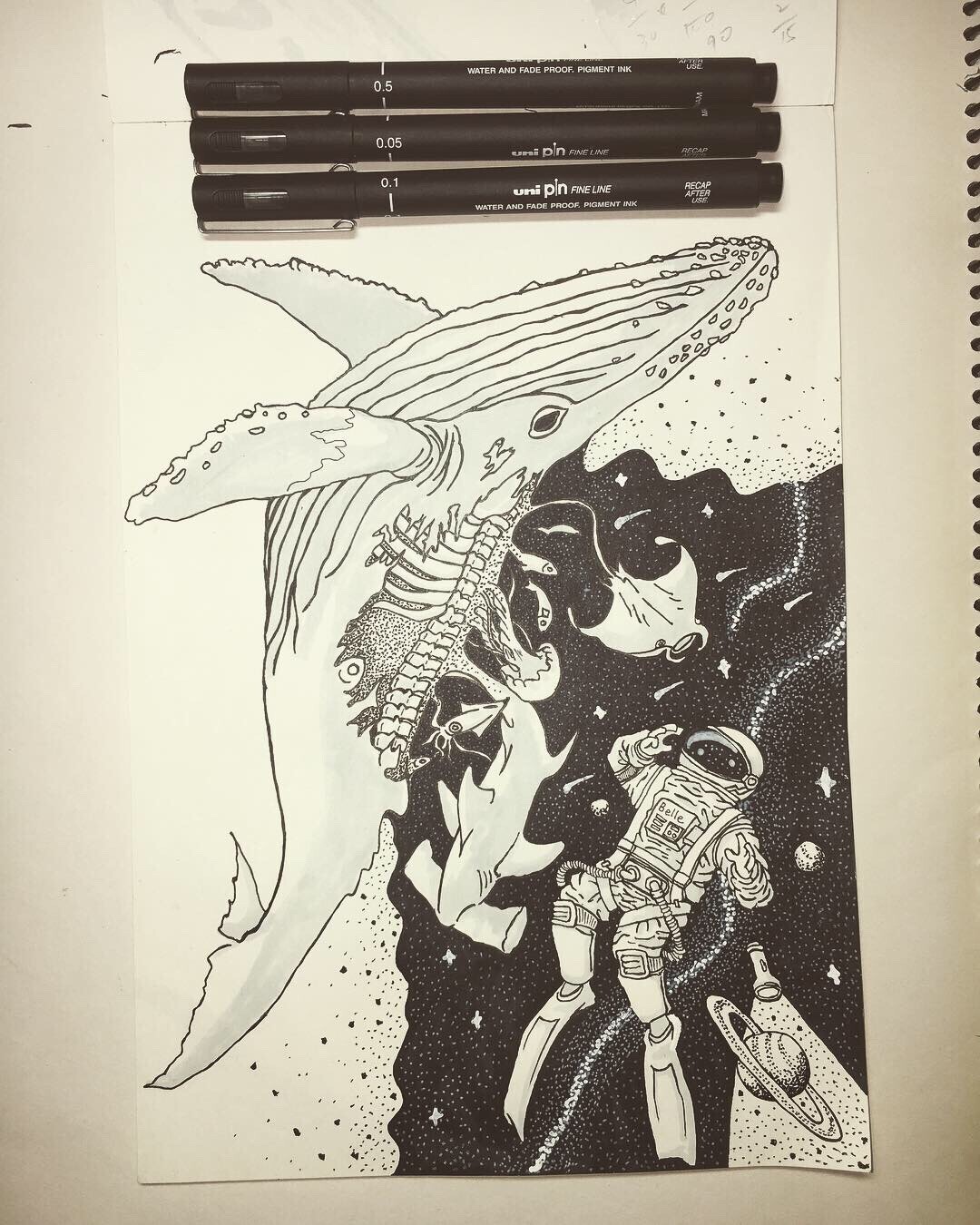 ArtStation - Whale Fall