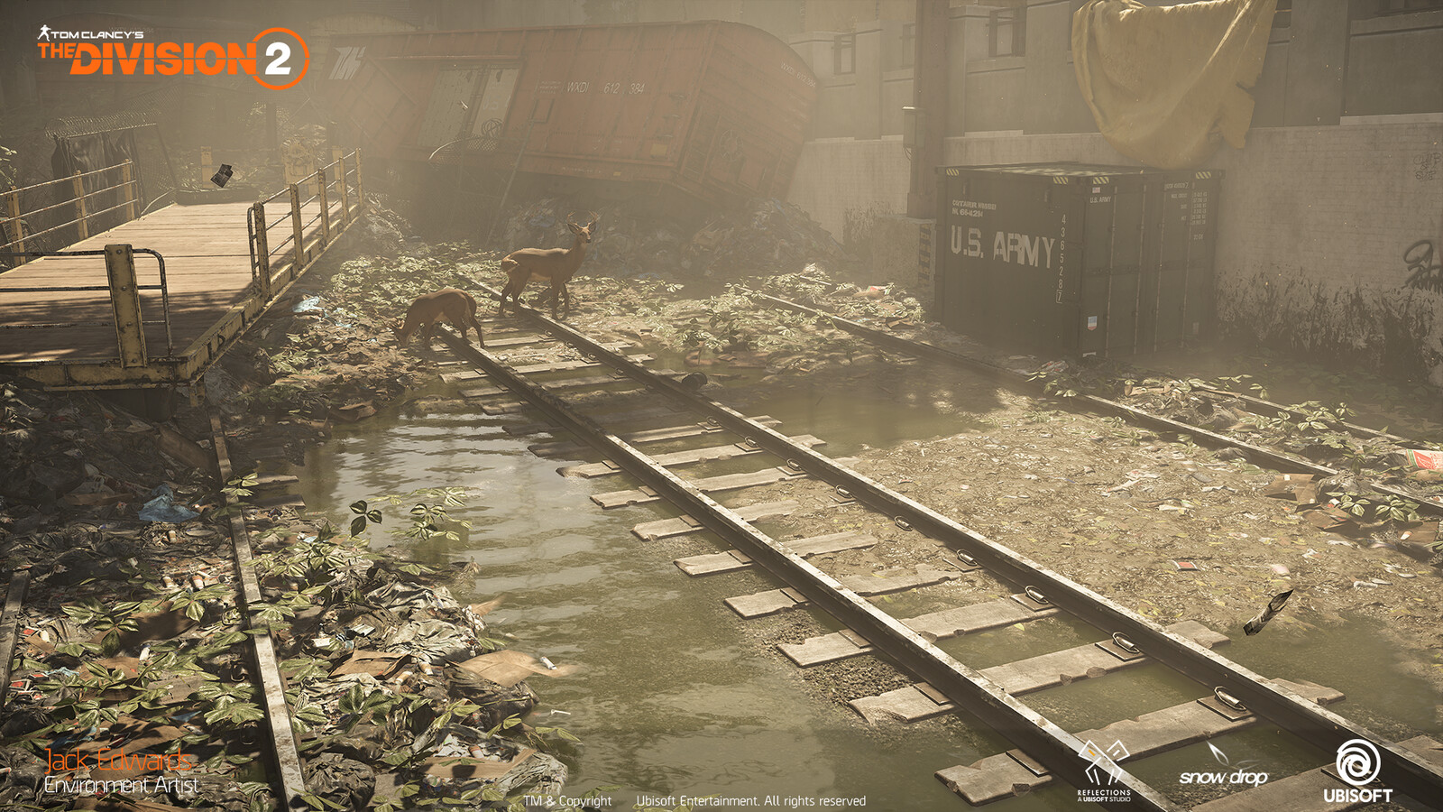 Jack Edwards - Tom Clancy's The Division 2 | Environment/Prop Art | Part 1