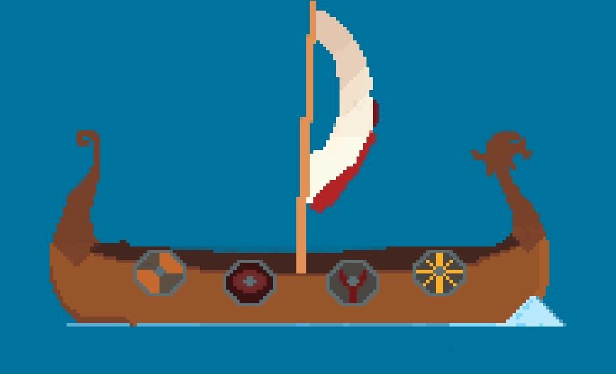 ArtStation - Pixel Boat