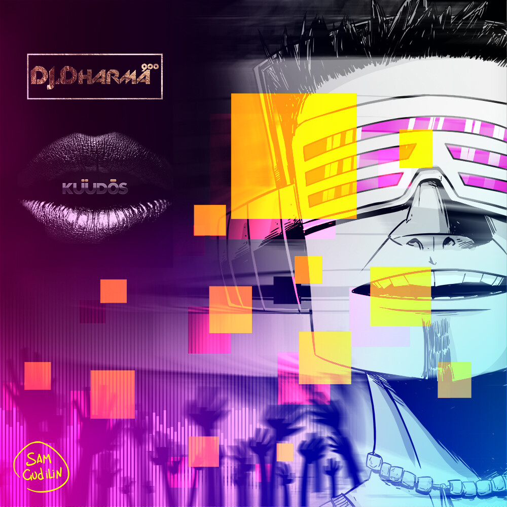 ArtStation - DJ. Dharma 900 (CD Cover)