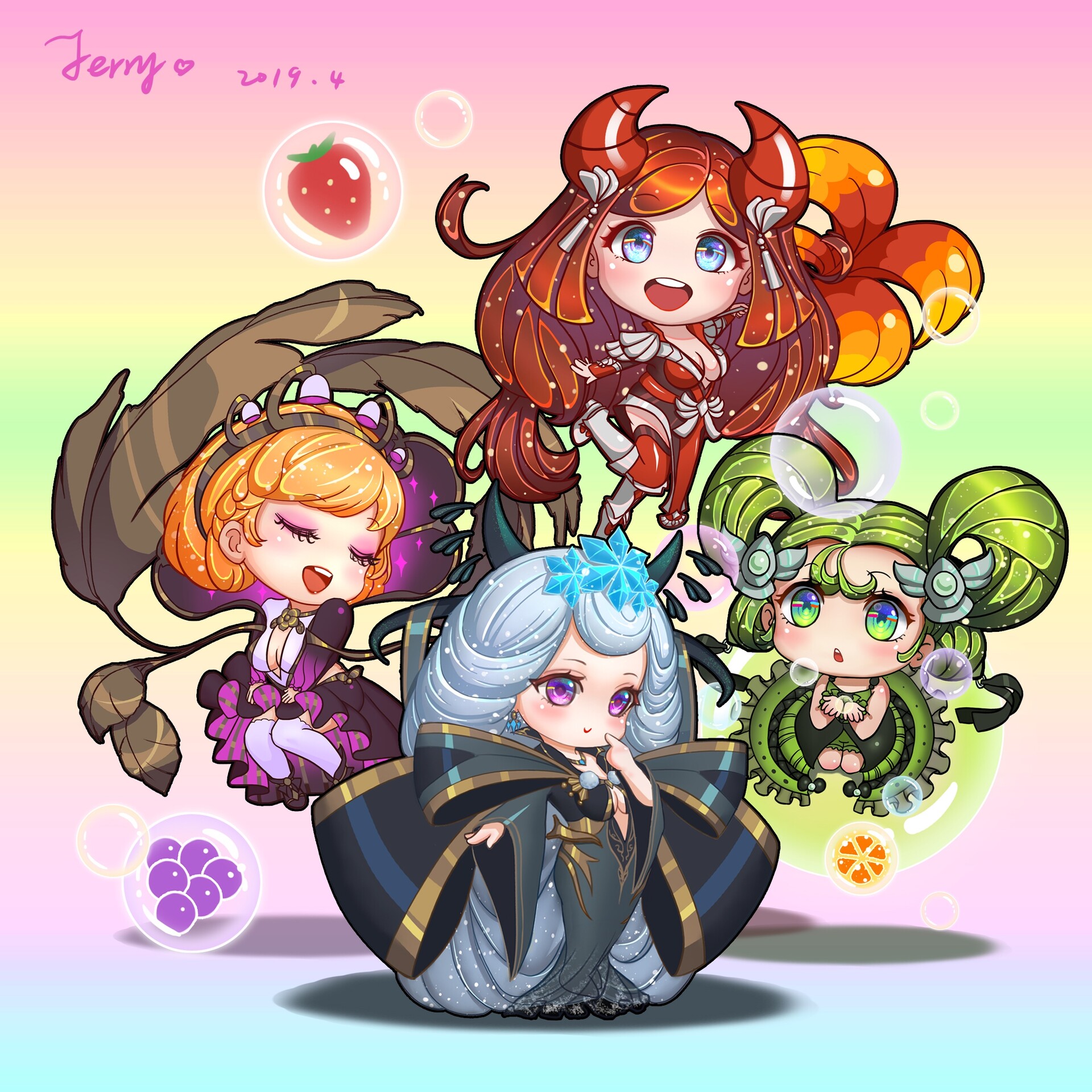 ArtStation - 角色Q版