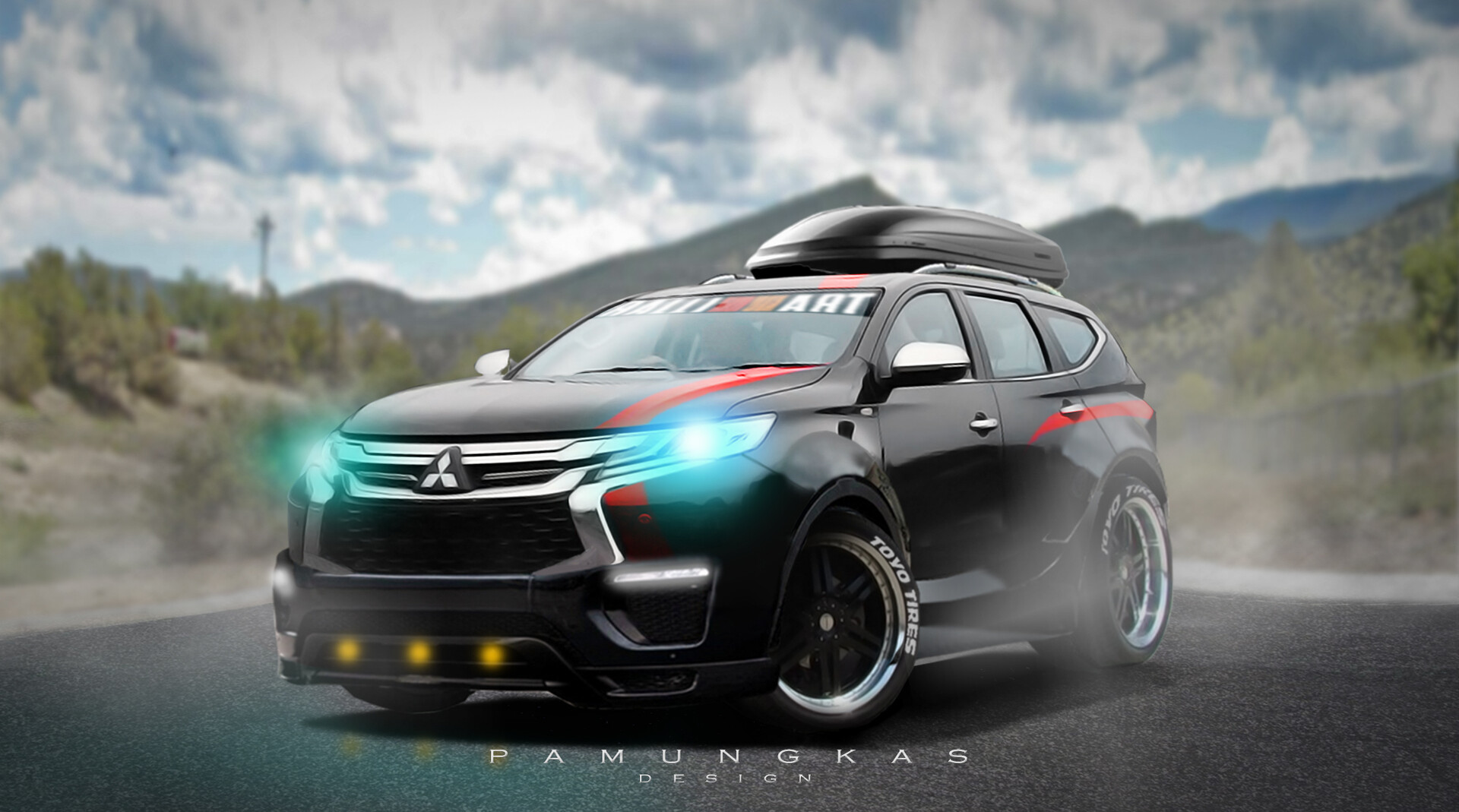 ArtStation - Mitsubishi All New Pajero Sport Custom