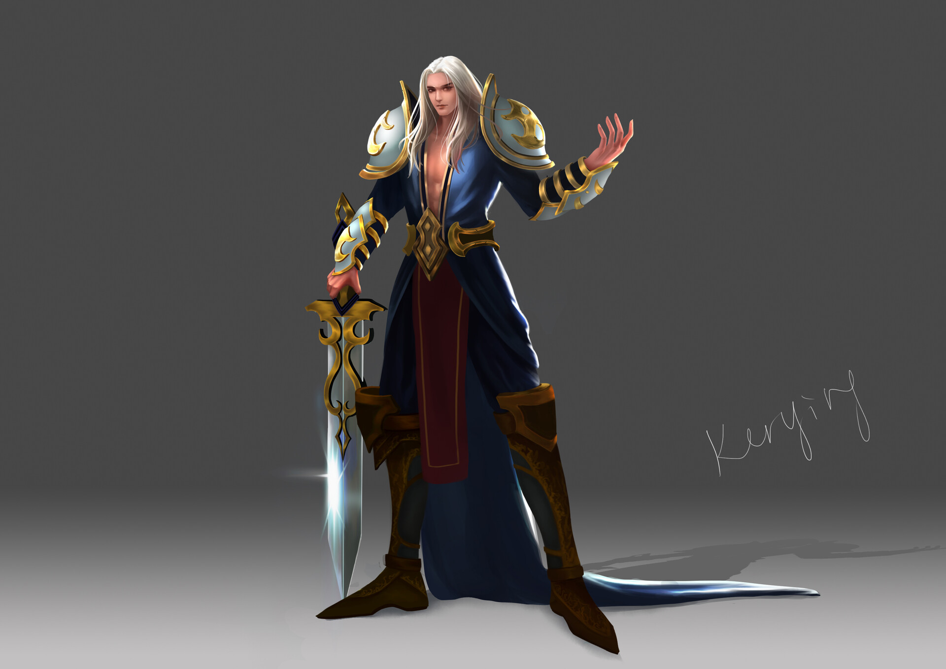 ArtStation - Character design - magic man