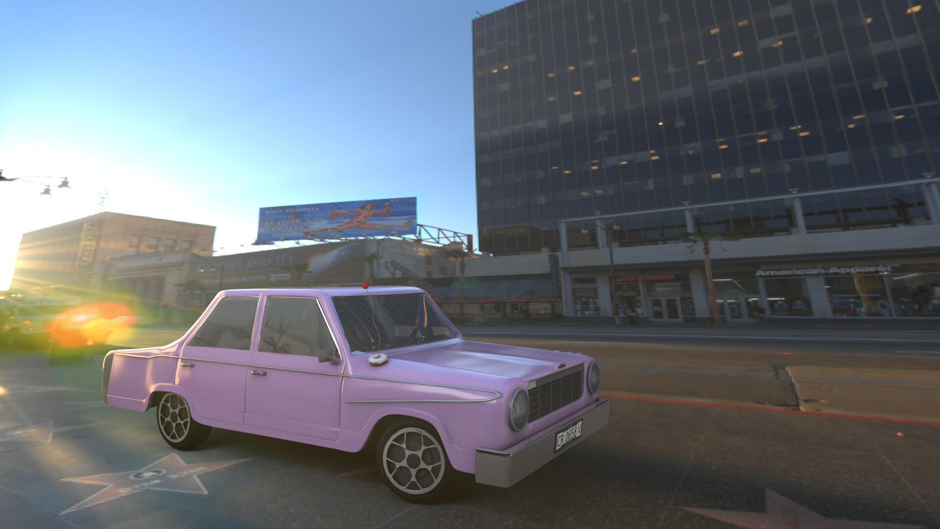 ArtStation - Simpsons' Car / Coche de Los Simpsons