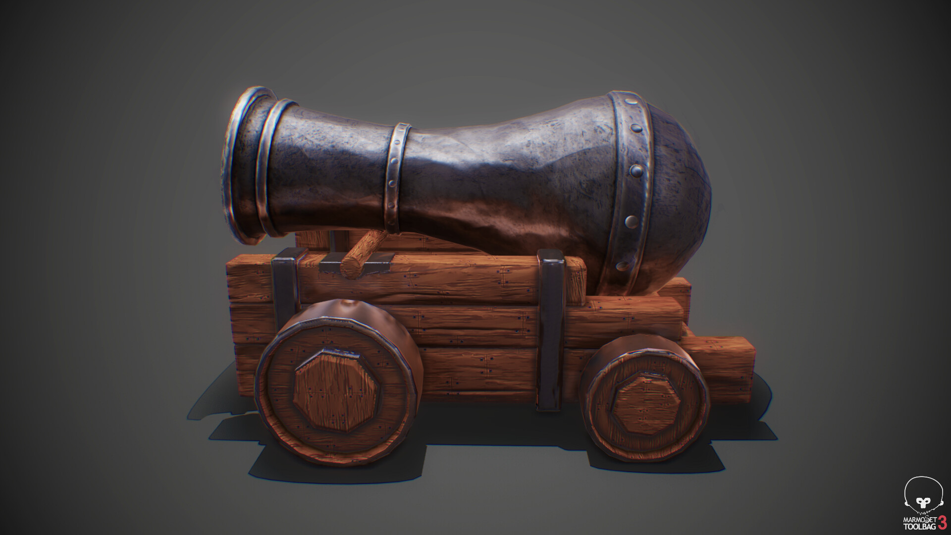 ArtStation - Stylised Cannon