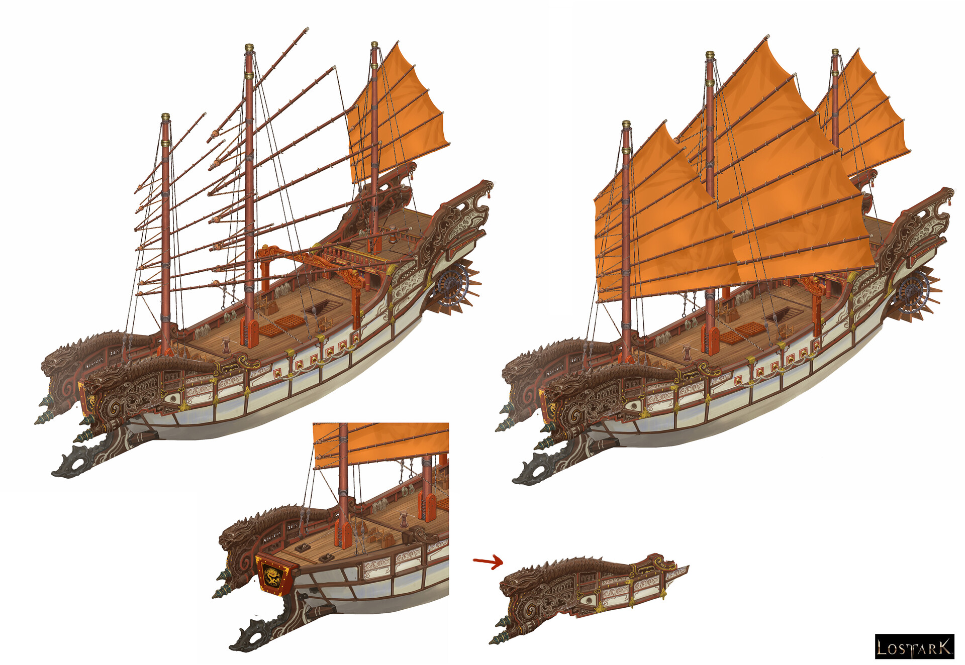 ArtStation - Chinese Ship_LostArk