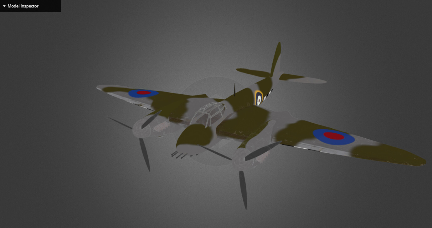 Nathaniel Fernandez - De Havilland mosquito