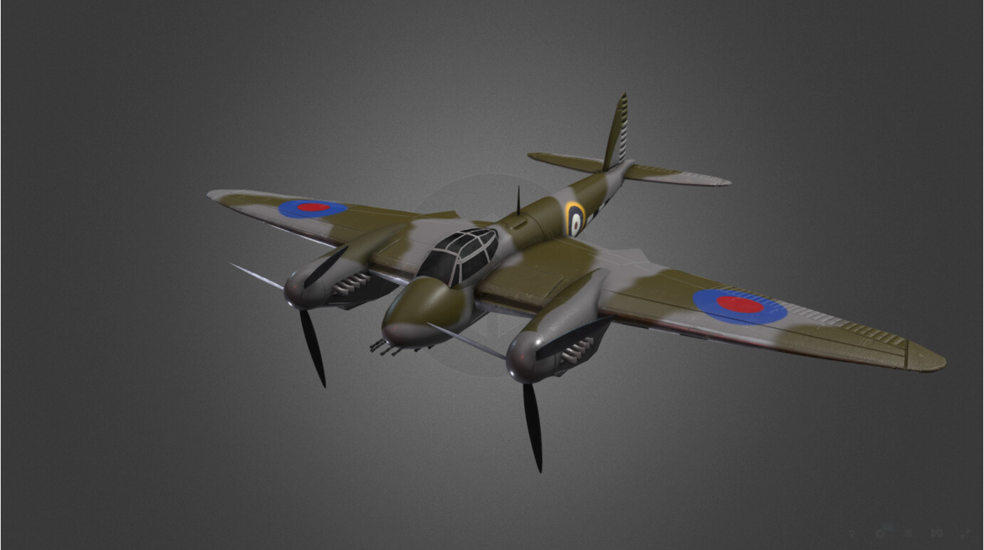 Nathaniel Fernandez - De Havilland mosquito