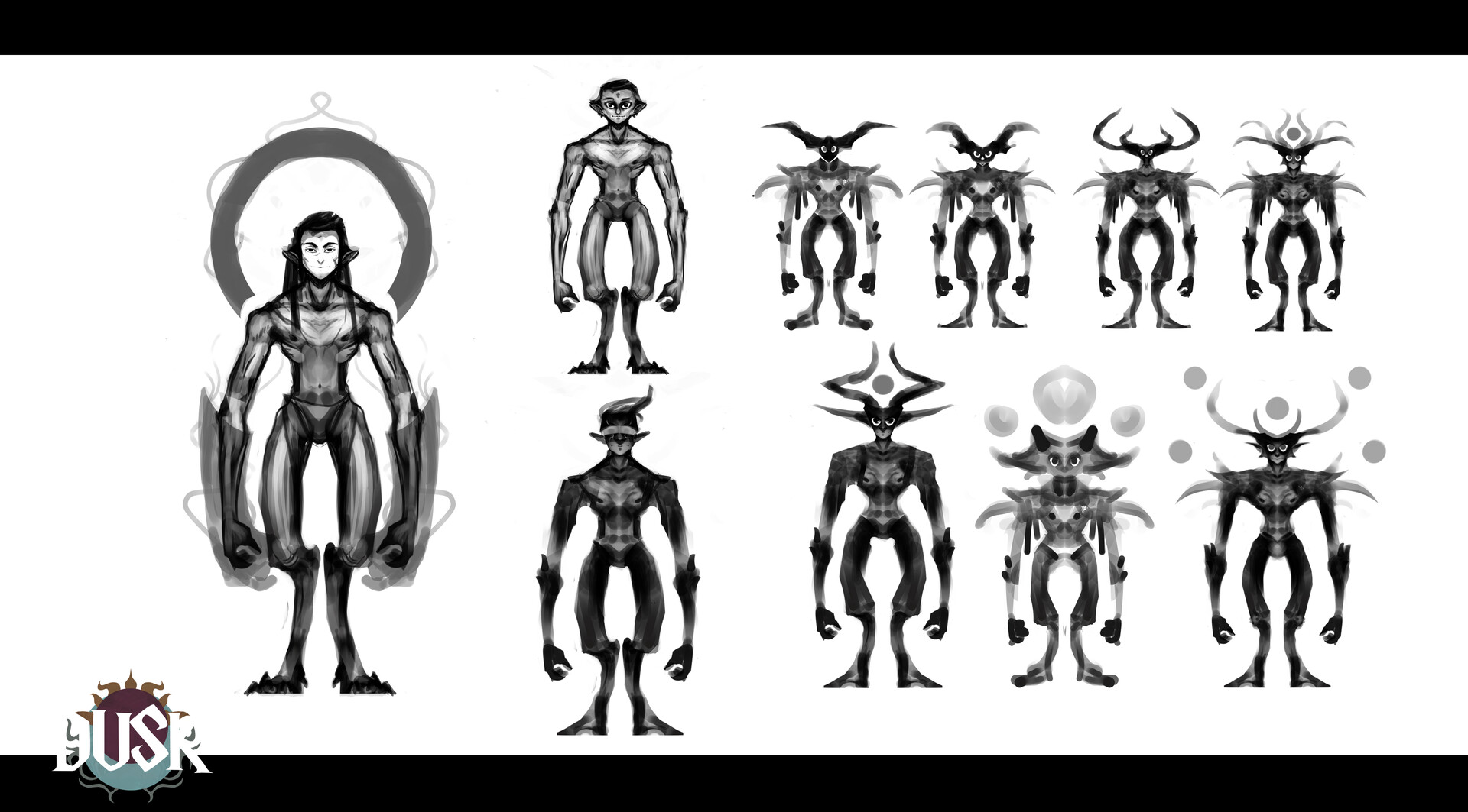 Corentin ROCHELLE - Dusk - Characters