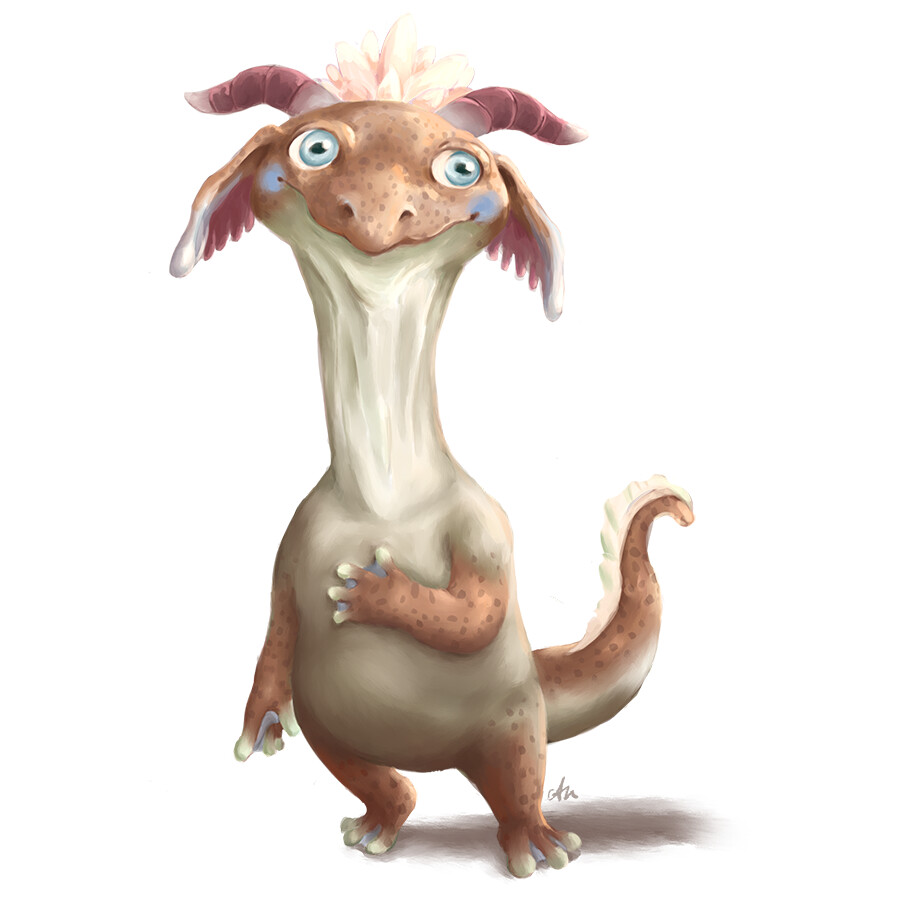 ArtStation - Swamp Dragon [+process]