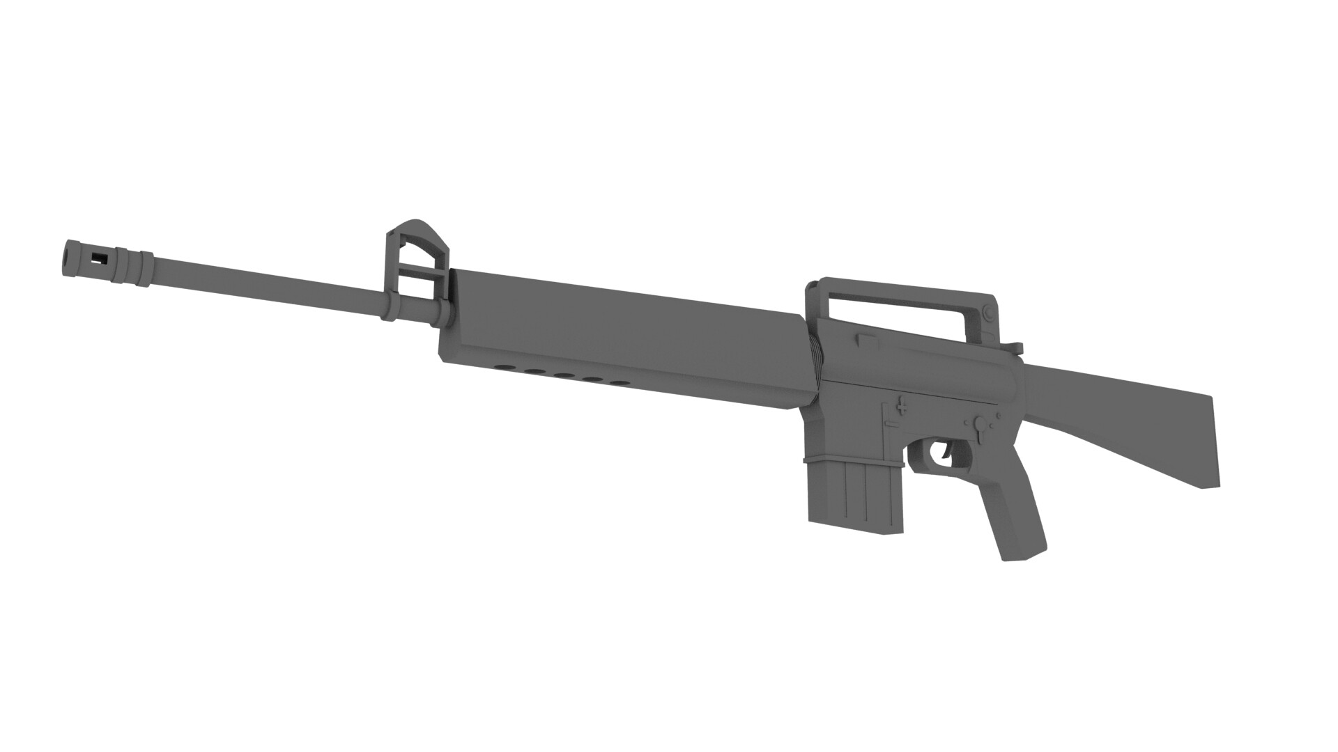 ArtStation - Vietnam style M16