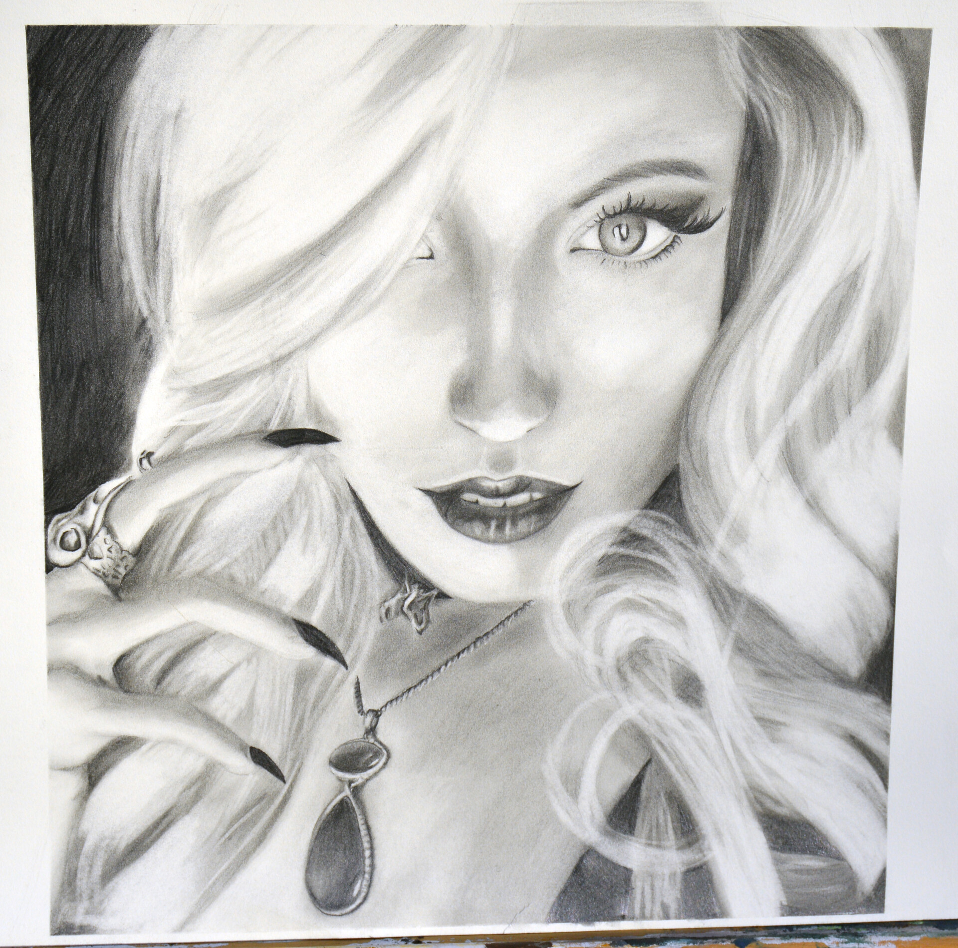 ArtStation - Hannah- Self Portrait