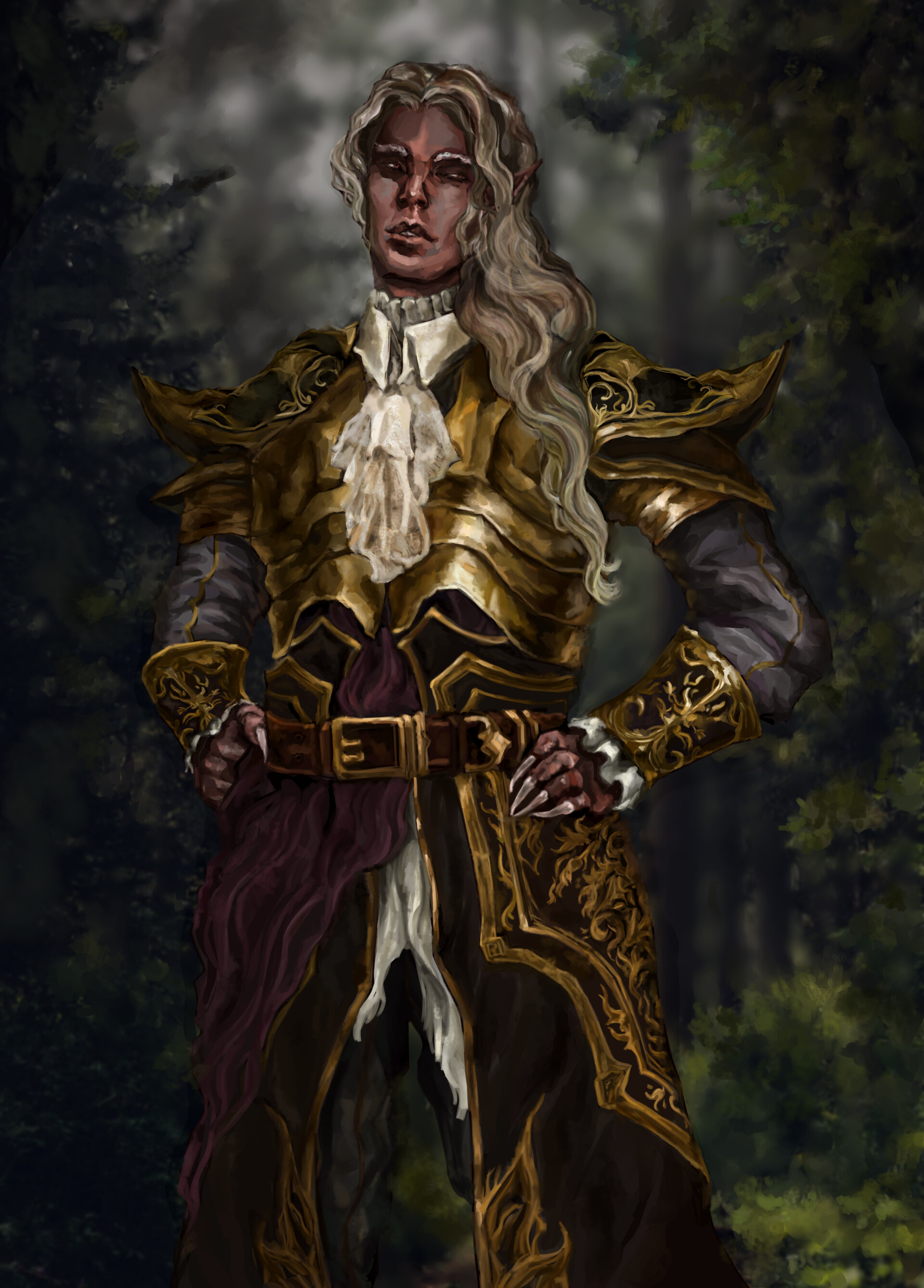 Zora Weir-Gertzog - Lysander -- character illustration