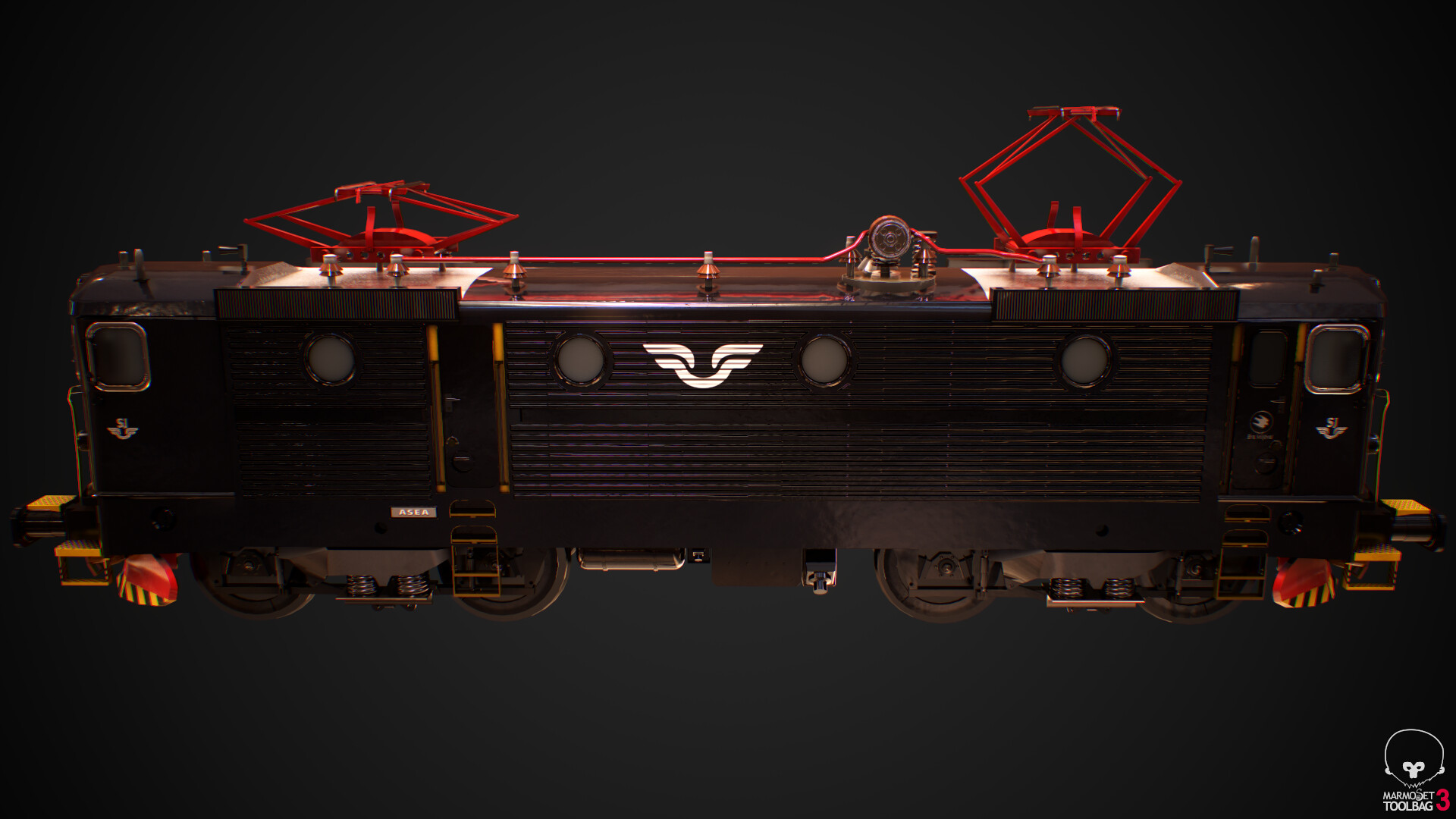 Jonathan Stanford - Swedish SJ RC6 Locomotive