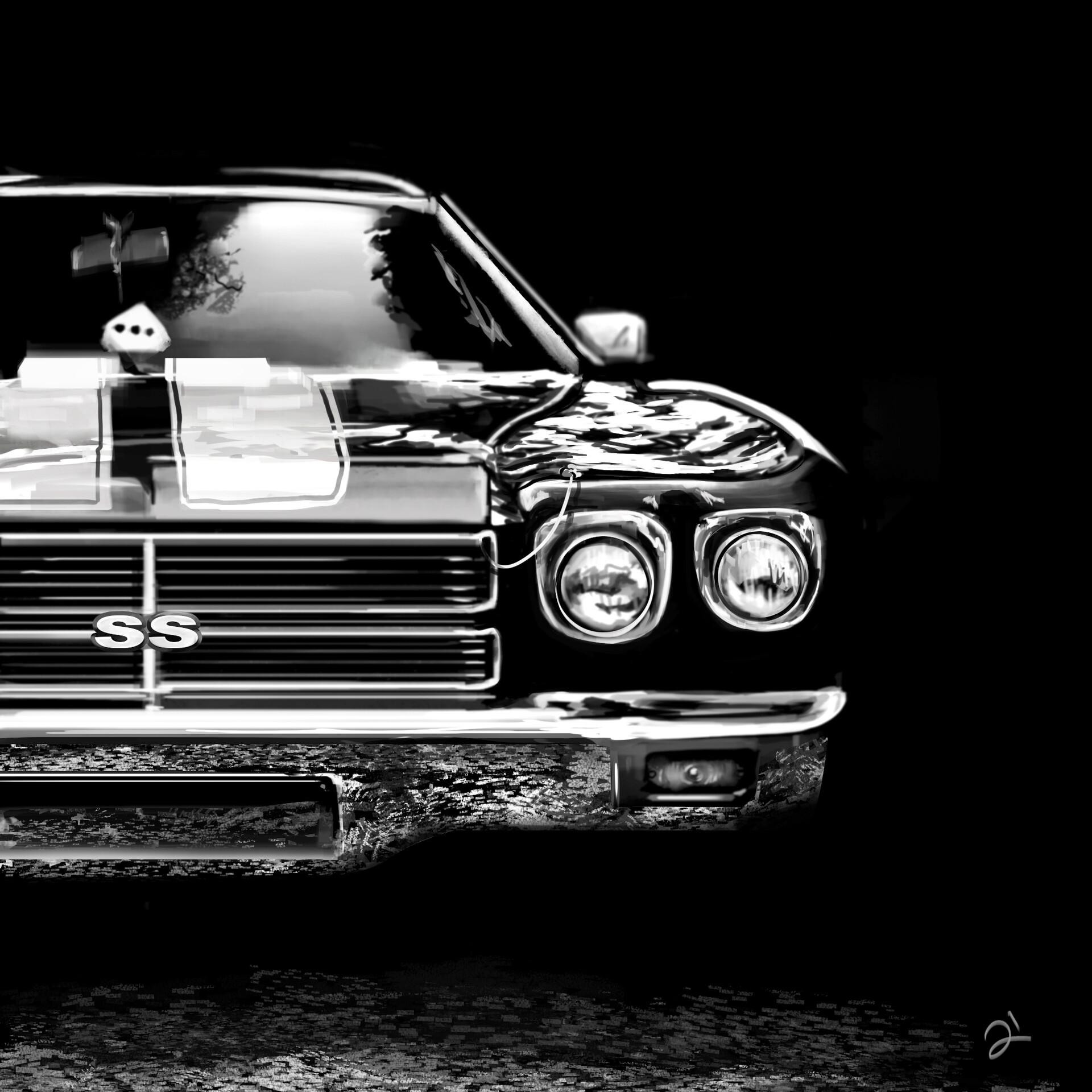 ArtStation - Muscle Cars