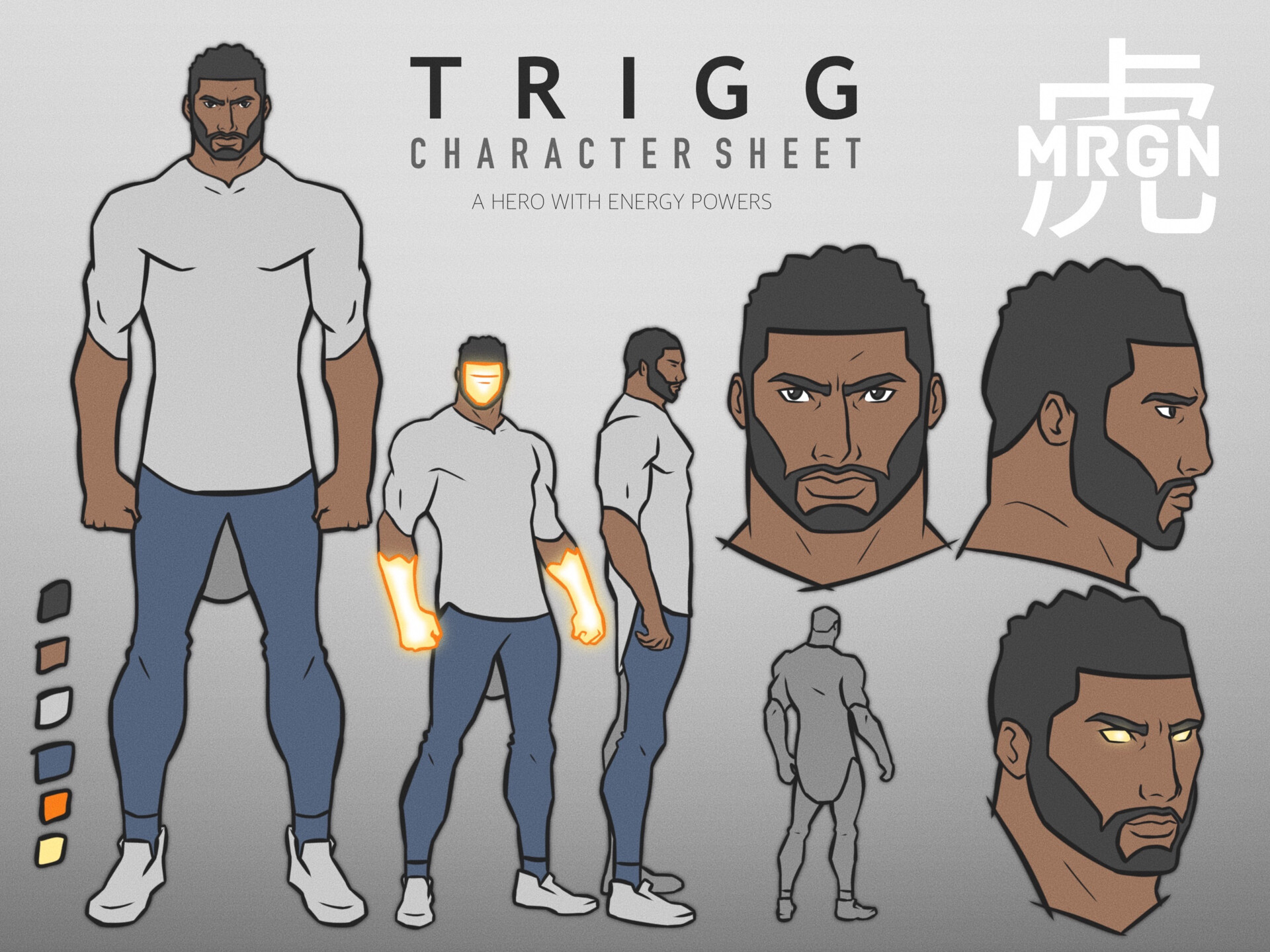 Morgan Evans - Trigg Character Sheet