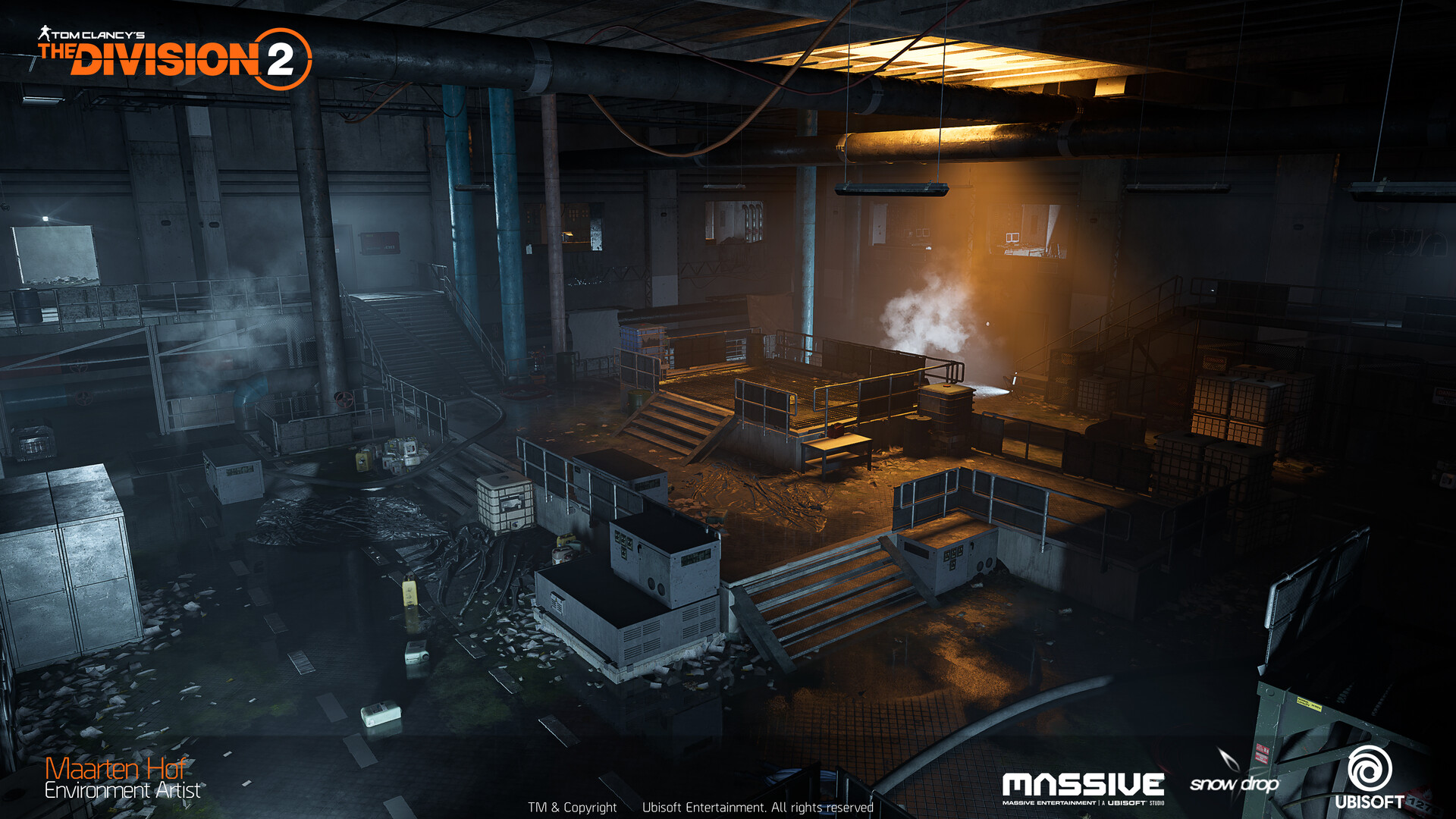 Maarten Hof - The Division 2 - Control Points and Resource Nodes