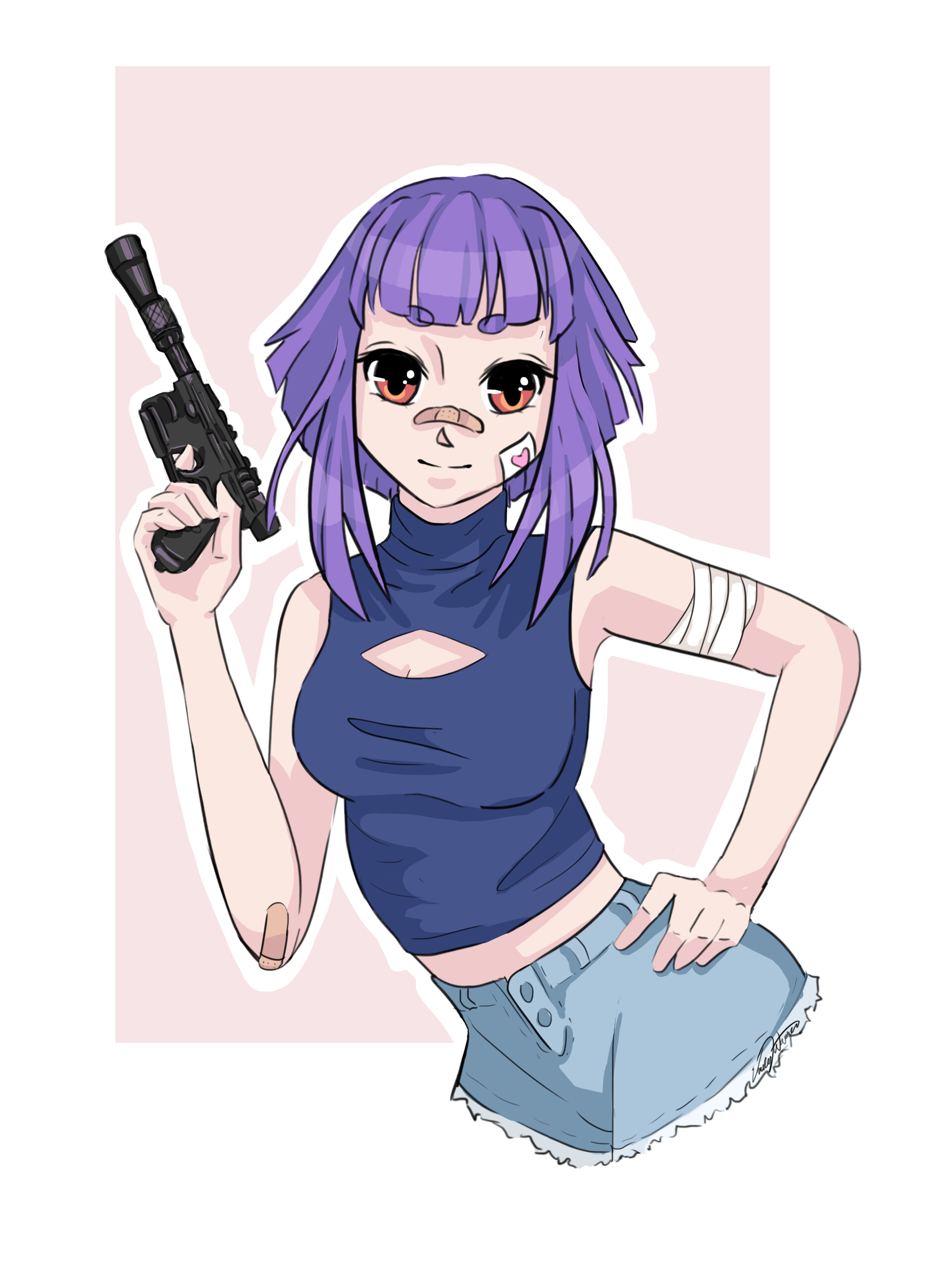 ArtStation - My oc: Kianna