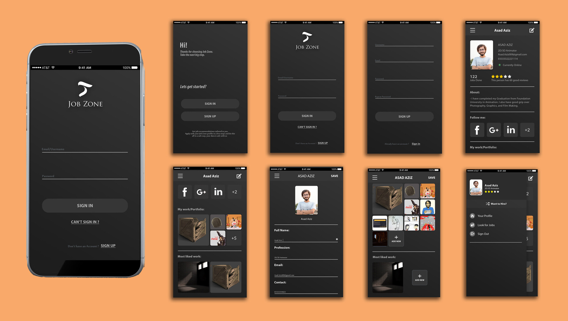 ArtStation - UI design