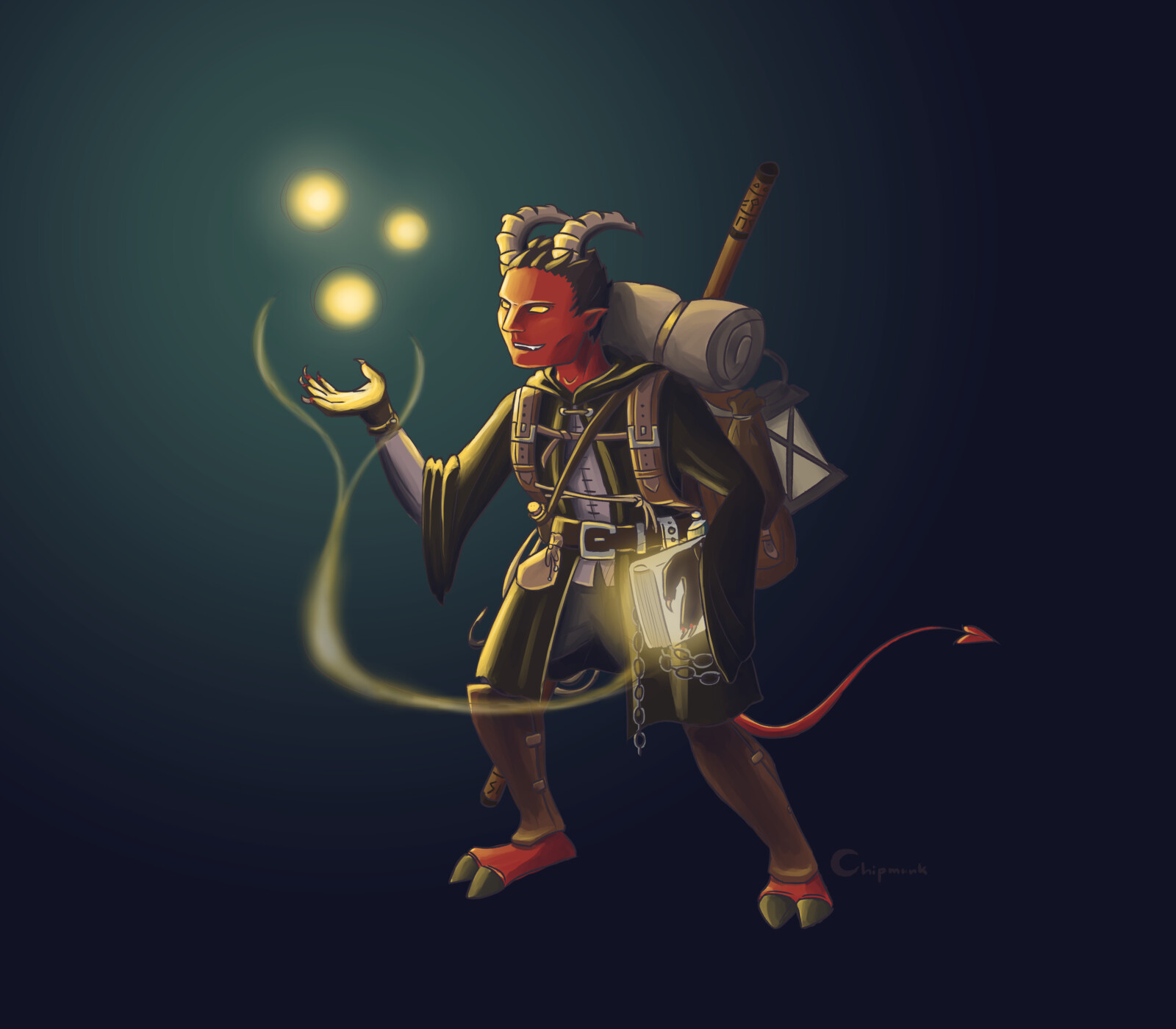 tiefling wizard 5e