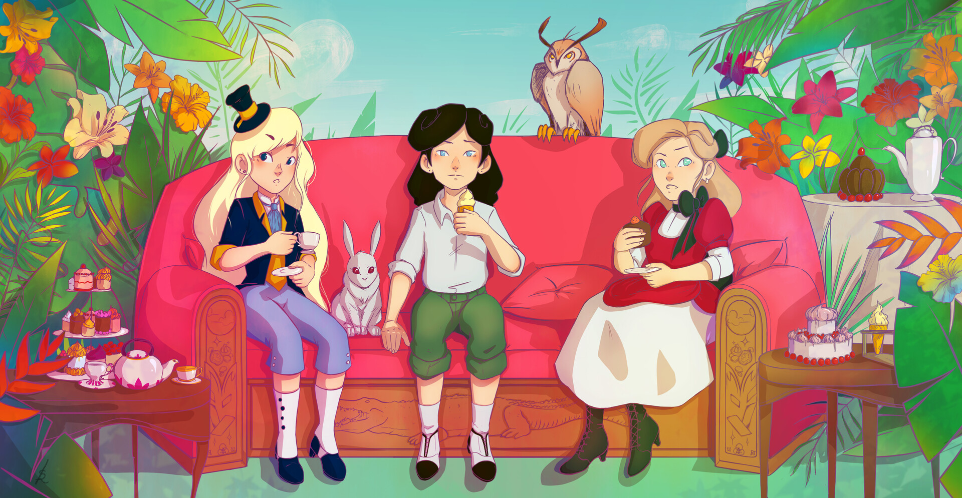 ArtStation - Tea time