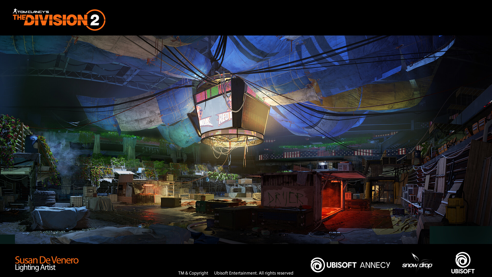 ArtStation - The Division 2- Main mission- Verizon Center