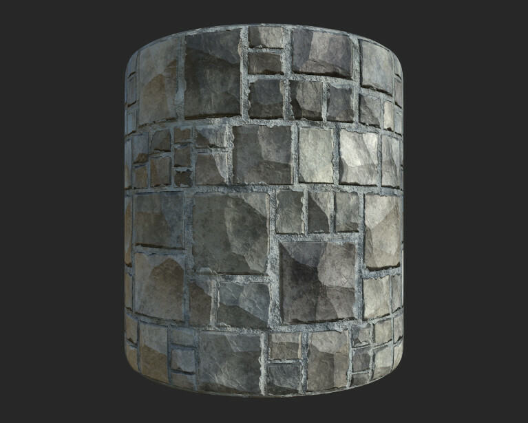 ArtStation - Rock Wall Texture 100% substance designer