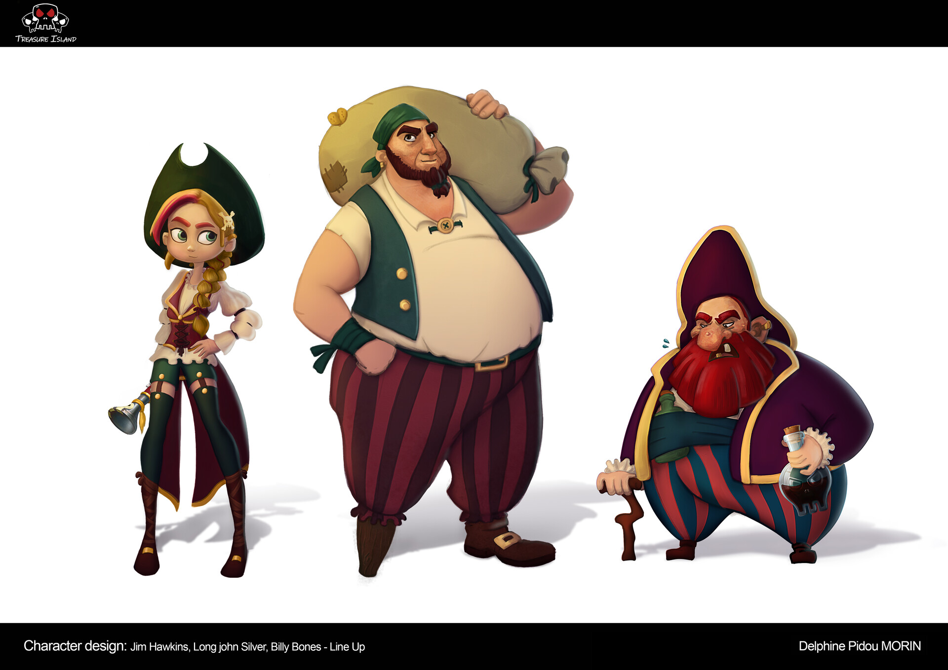 ArtStation - Treasure Island - Character Design