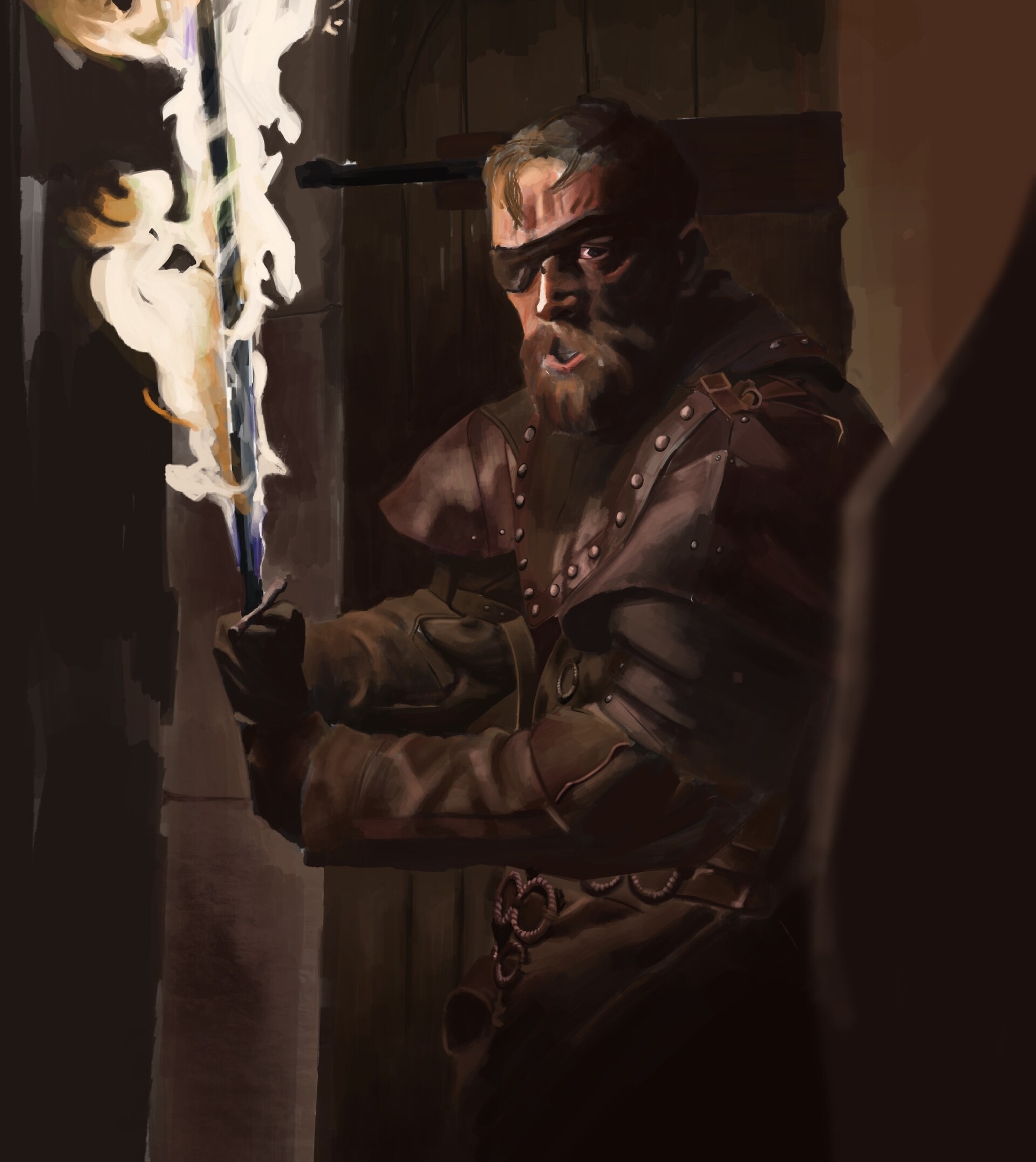 ArtStation - Beric Dondarrion (WIP)