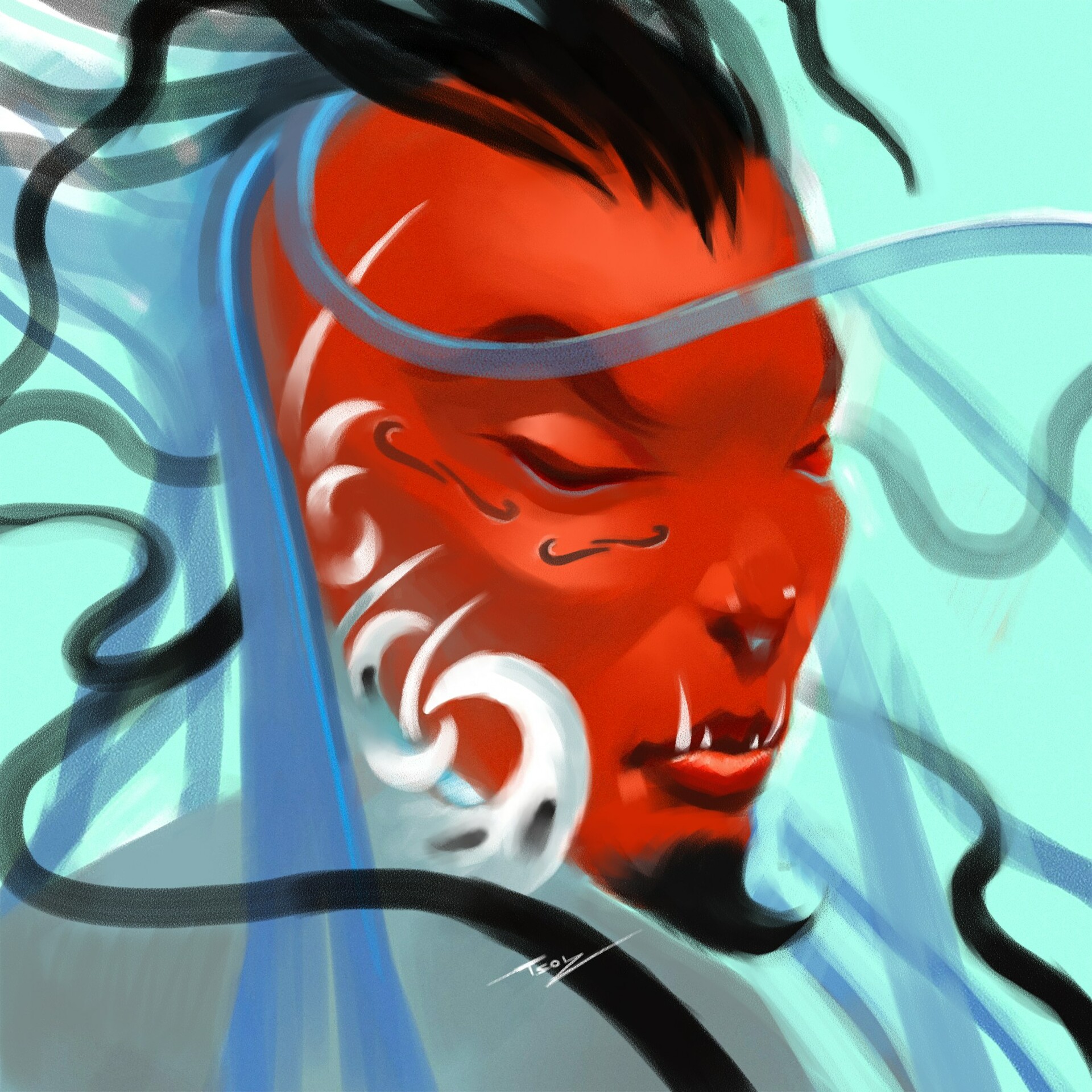 ArtStation - Red Monster