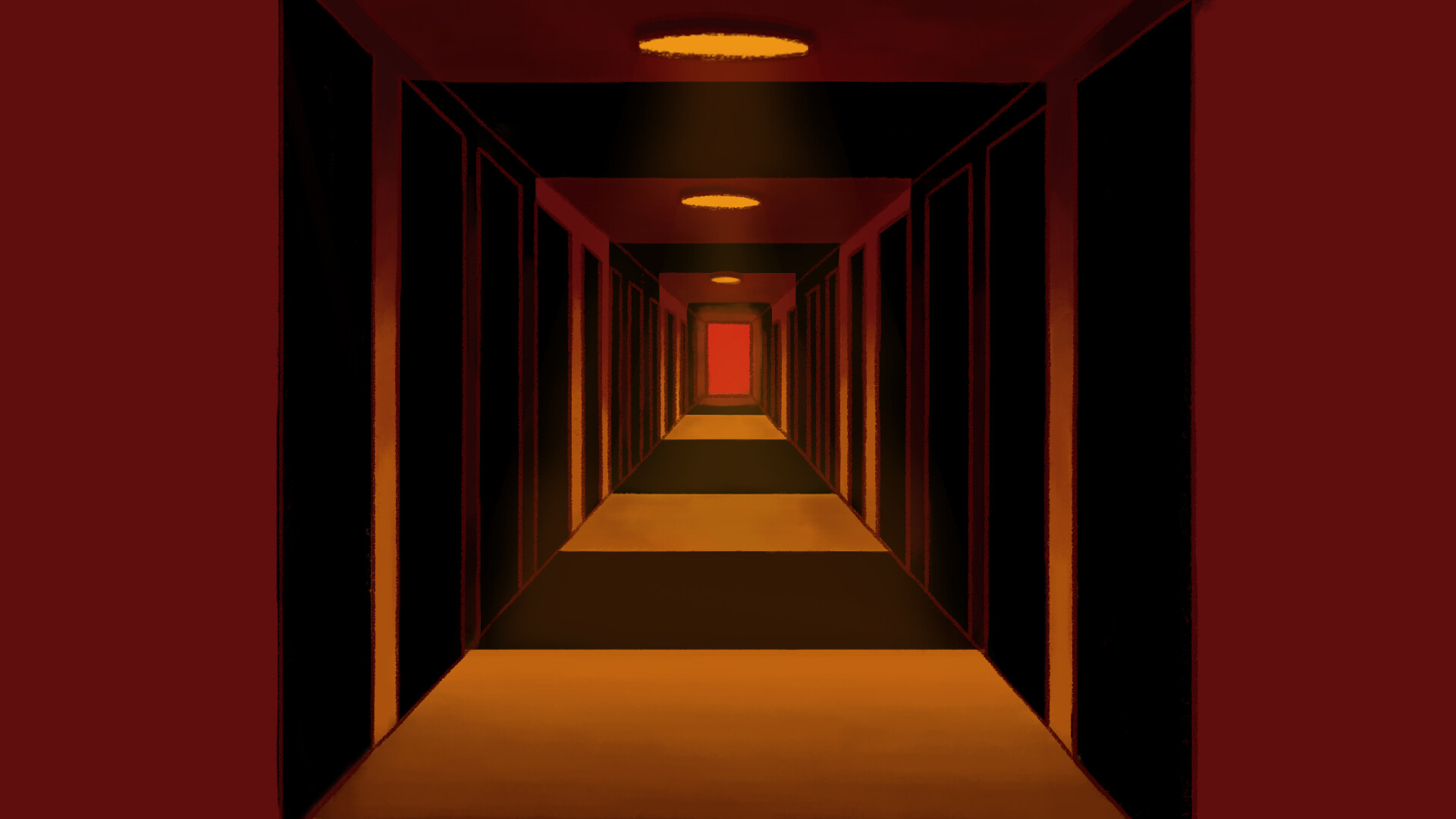 ArtStation - Spooky Corridor